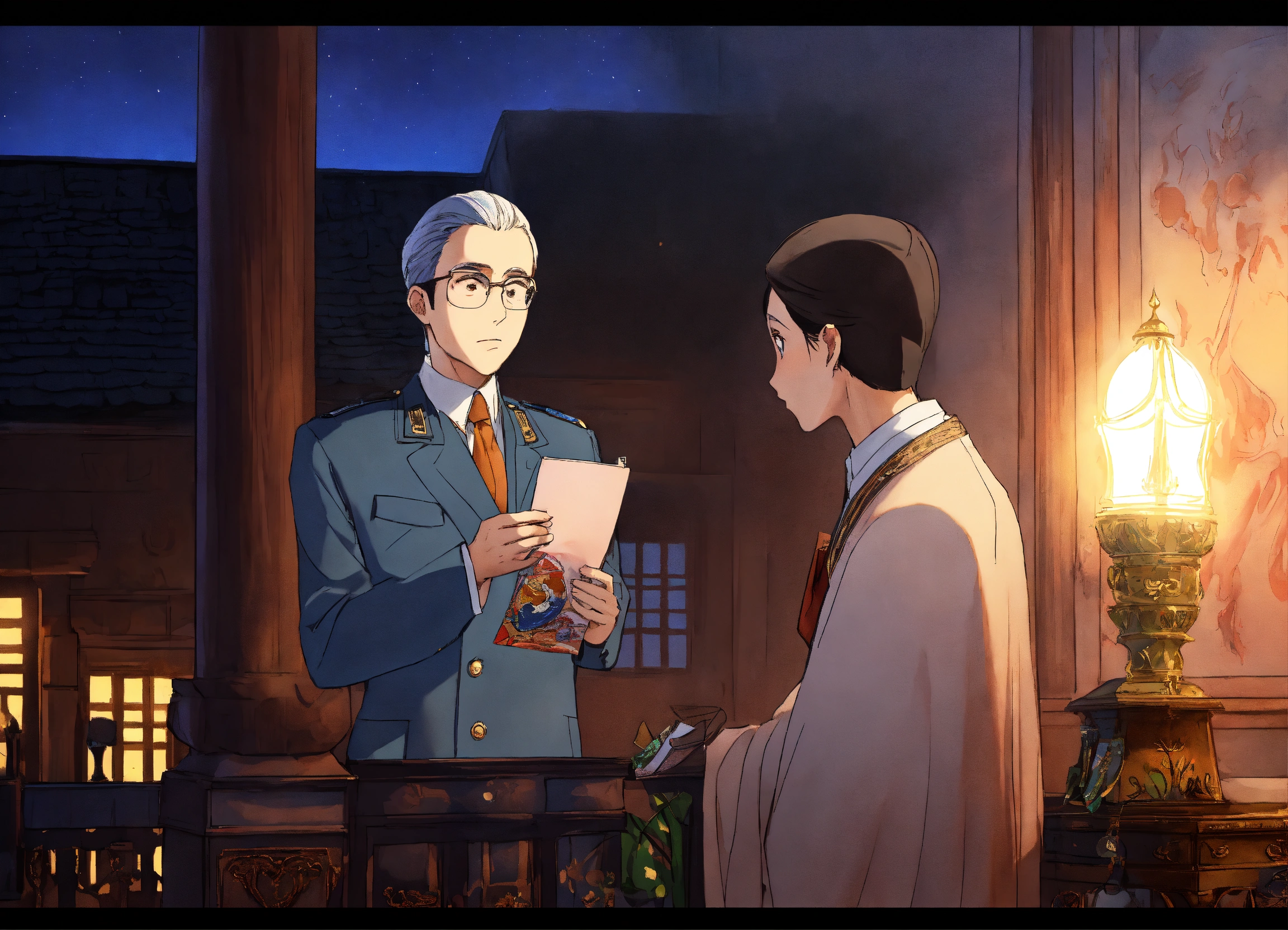 Lexica - When Hania stared at the ambassador, Ami said to the ...