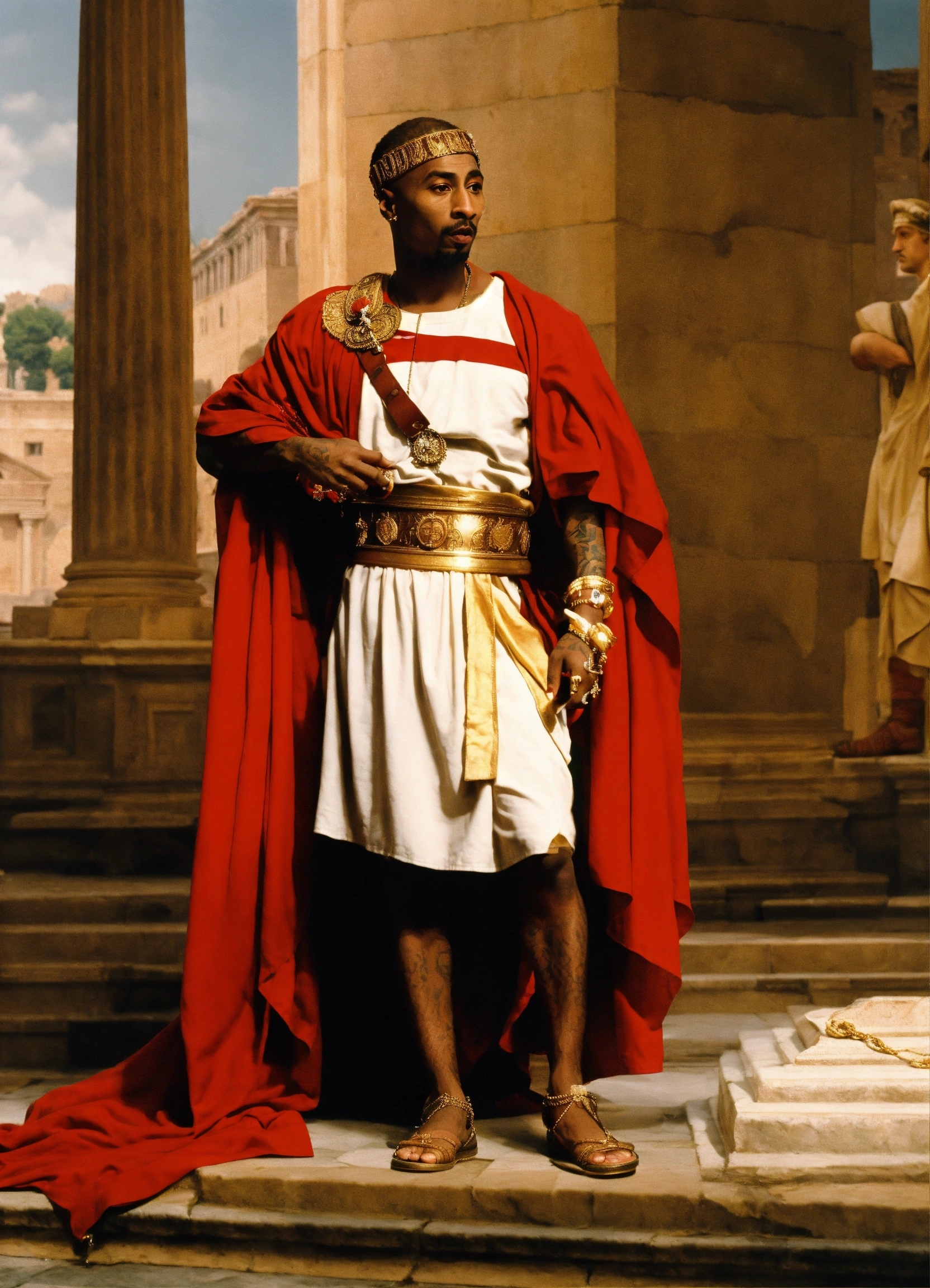 Lexica - Tupac Shakur as Julius Caesar was assassinated by a group of senators on the Ides of ...