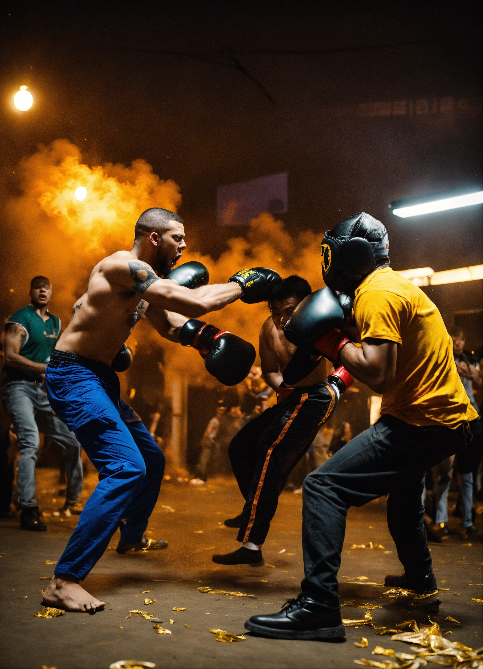 Lexica - People fighting each other