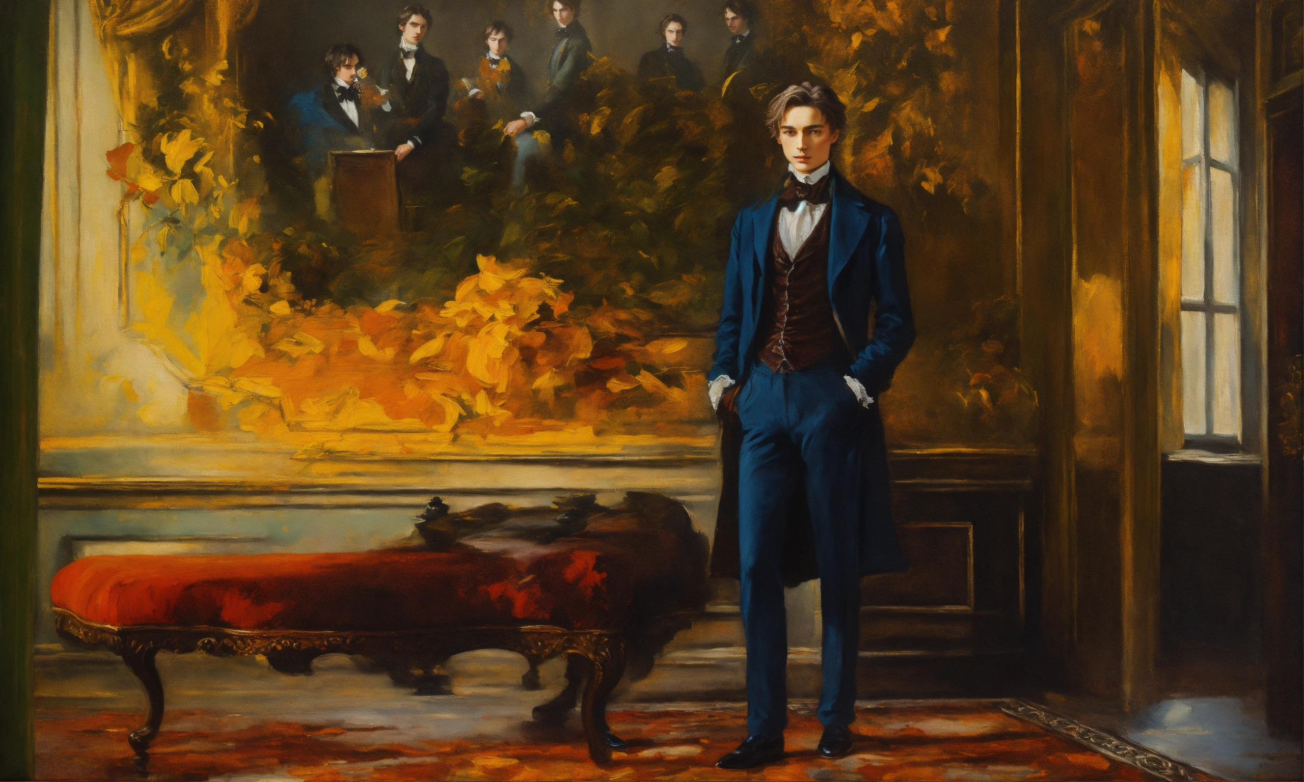 Lexica - The picture of dorian gray, oil painting