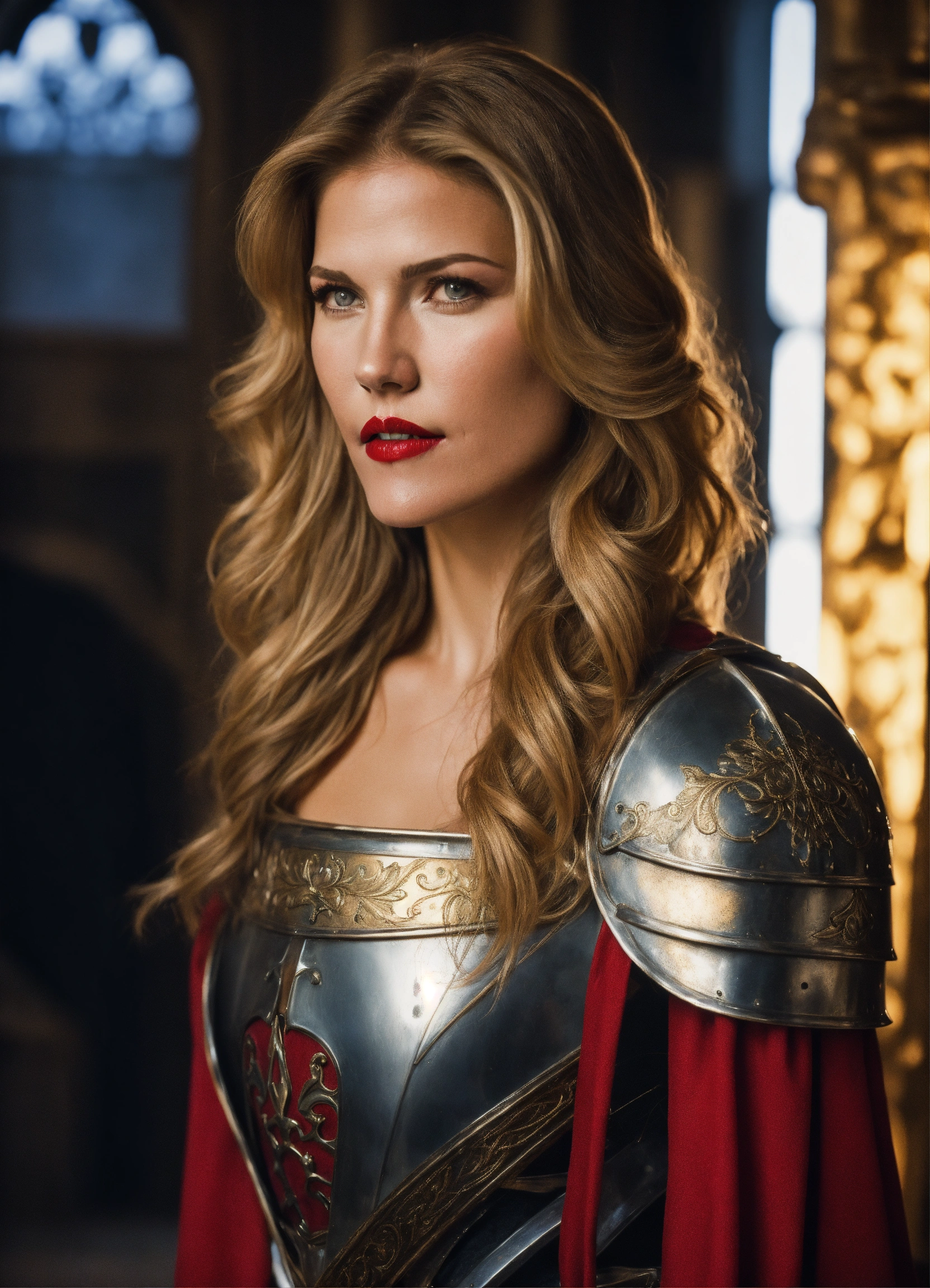 Lexica - Photo quality portrait of young beautiful Tricia Janine Helfer ...