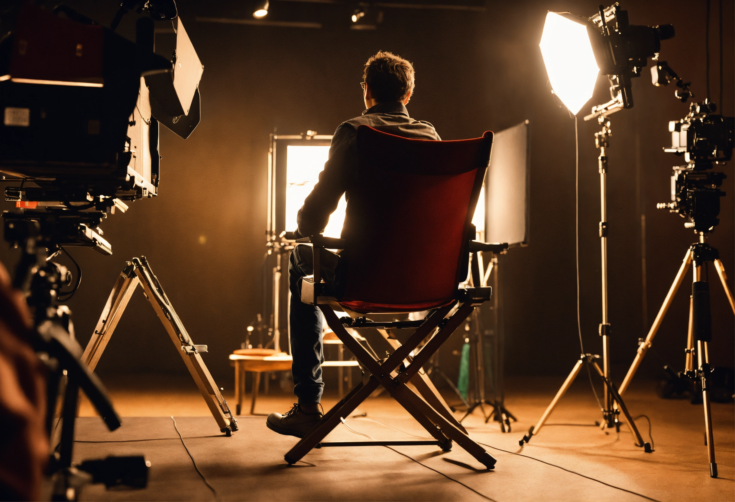 Lexica - The process of shooting a movie. A young film director in the ...