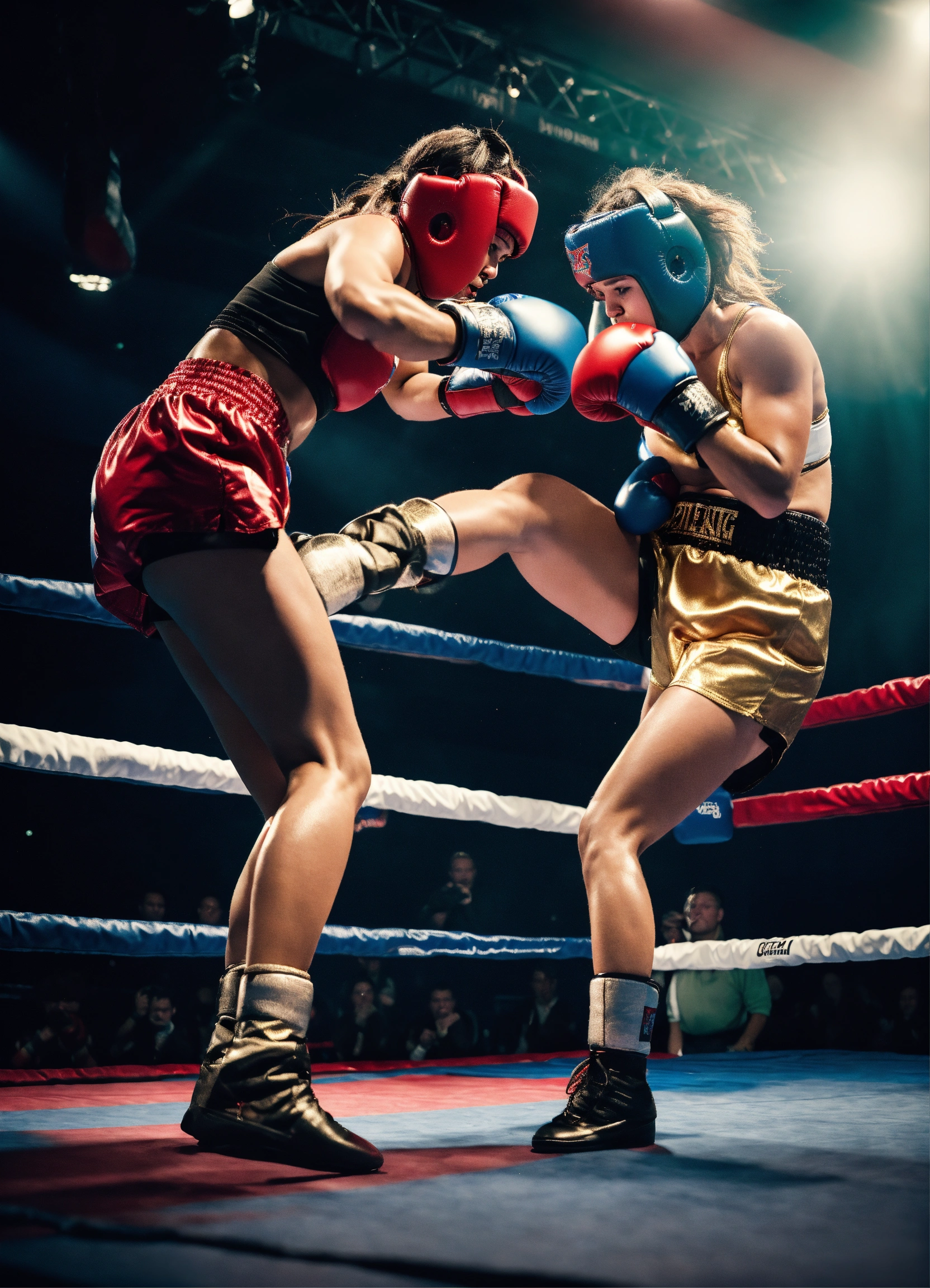 Lexica - WOMEN BOXERS FIGHT IN THE RING
