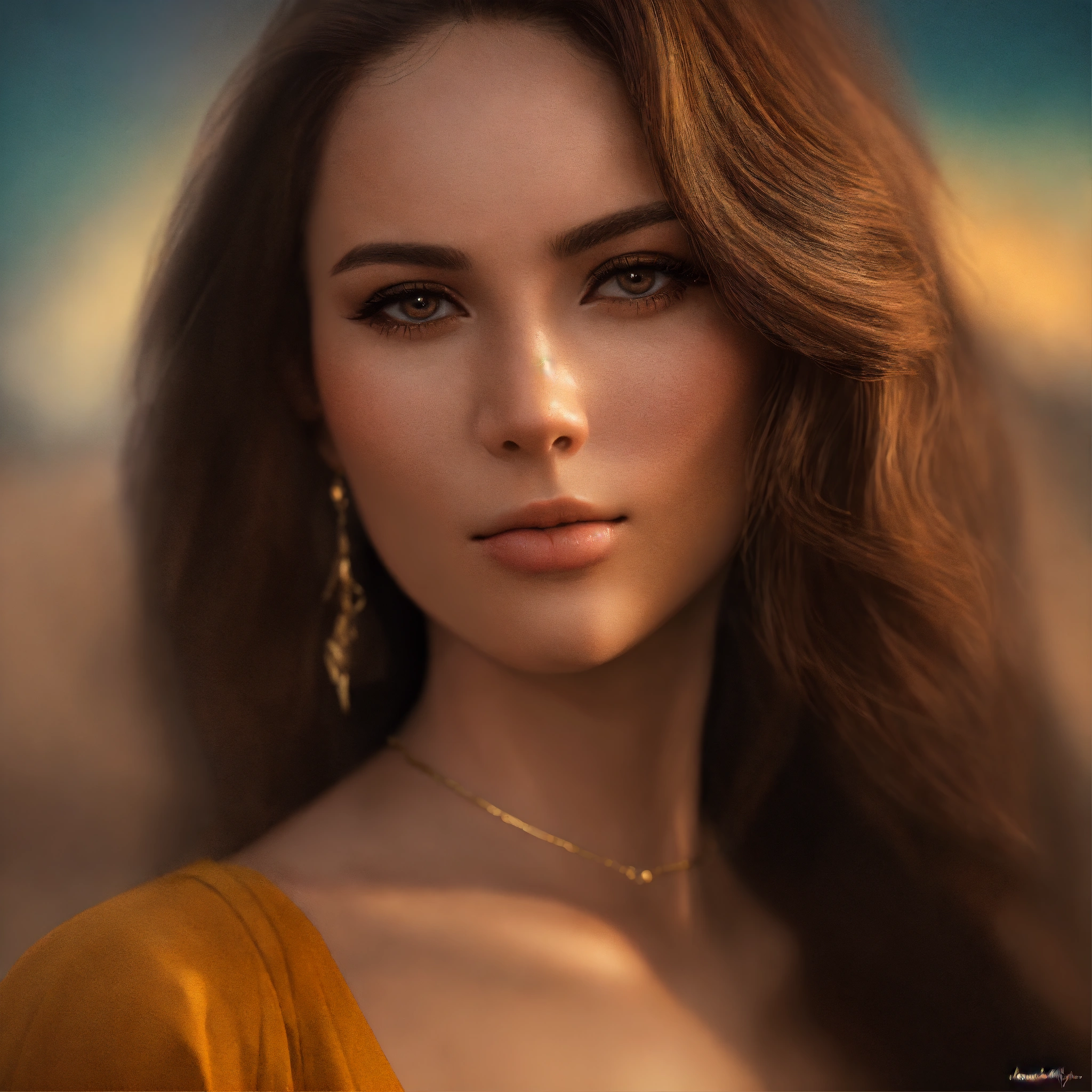 Lexica - Create an image of a woman with striking realism and hot pose ...