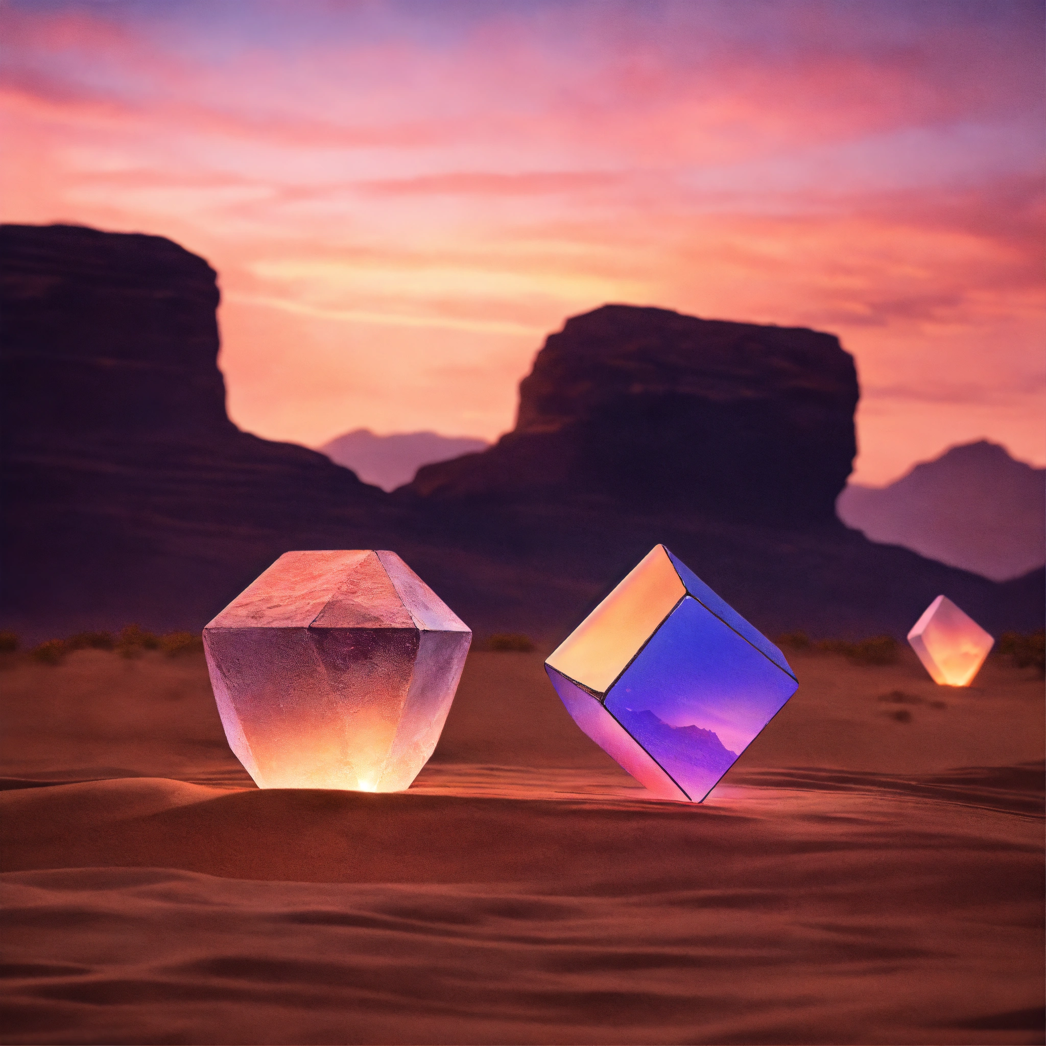 Lexica - In a world mixed between neom, the line, and al-ula mountains ...