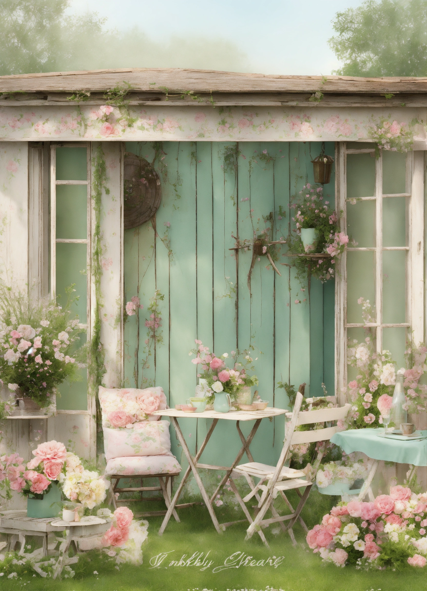 Lexica - Shabby chic dreamy mist pastel junk journals can you make ...