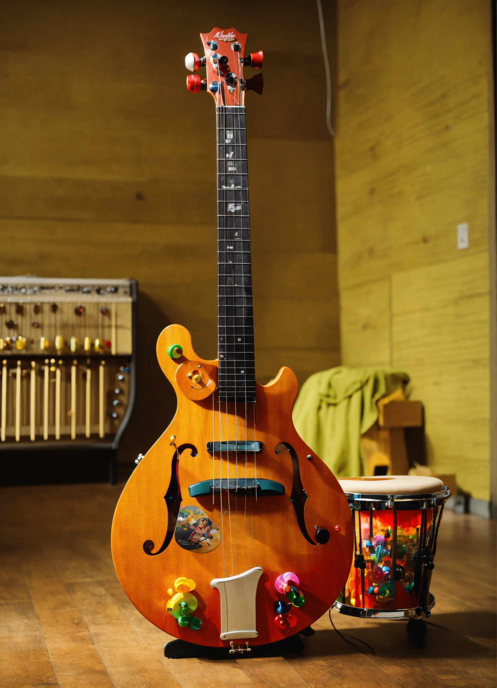 Lexica - Alient musical instruments that look like kid toys and are alive