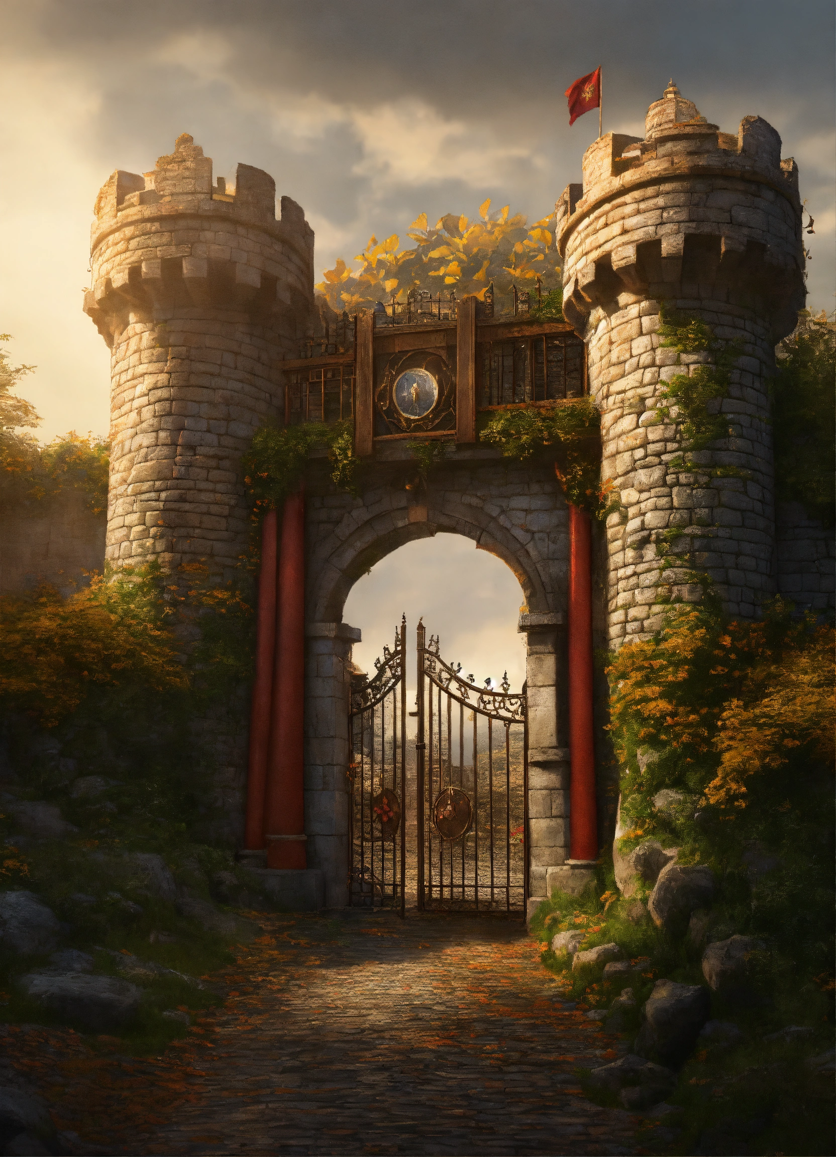 Lexica - Image 8k finely drown with realistic style showing an medieval ...