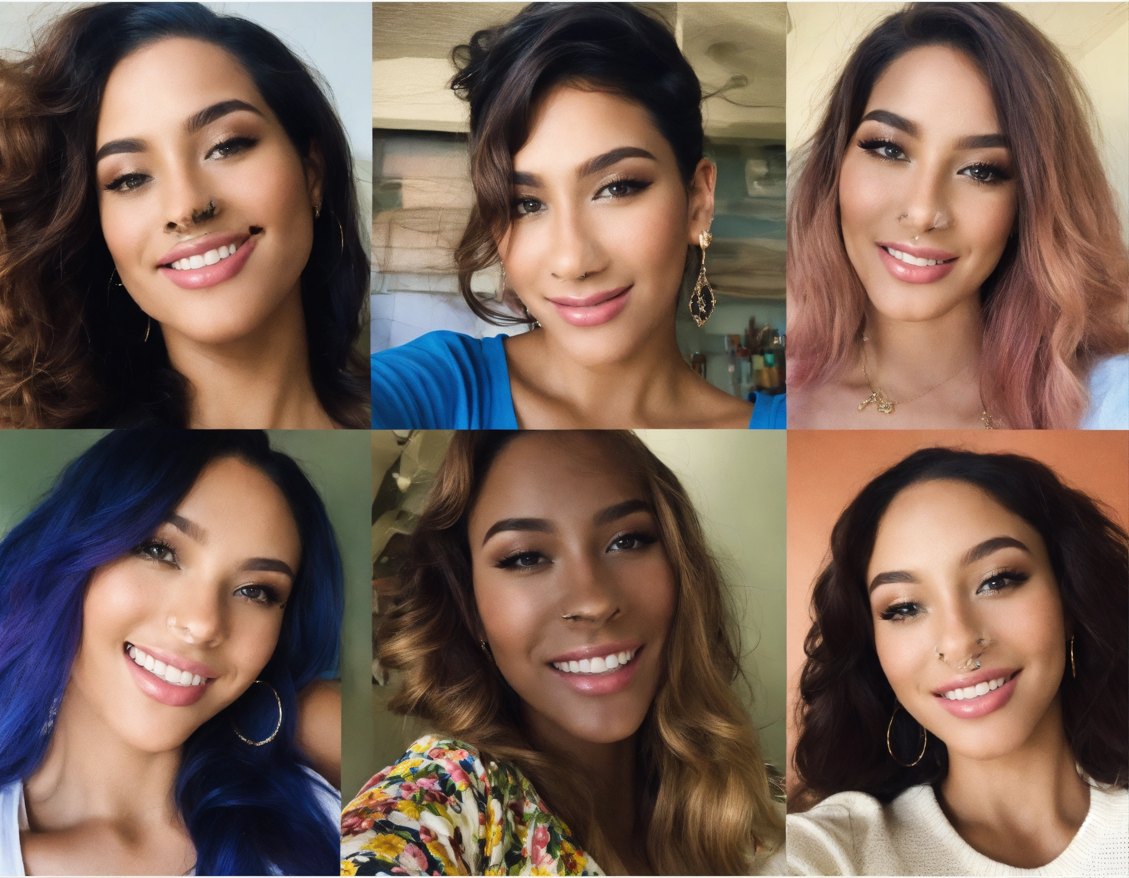 Lexica - Transgender women, selfies, trio, natural faces, happy ...