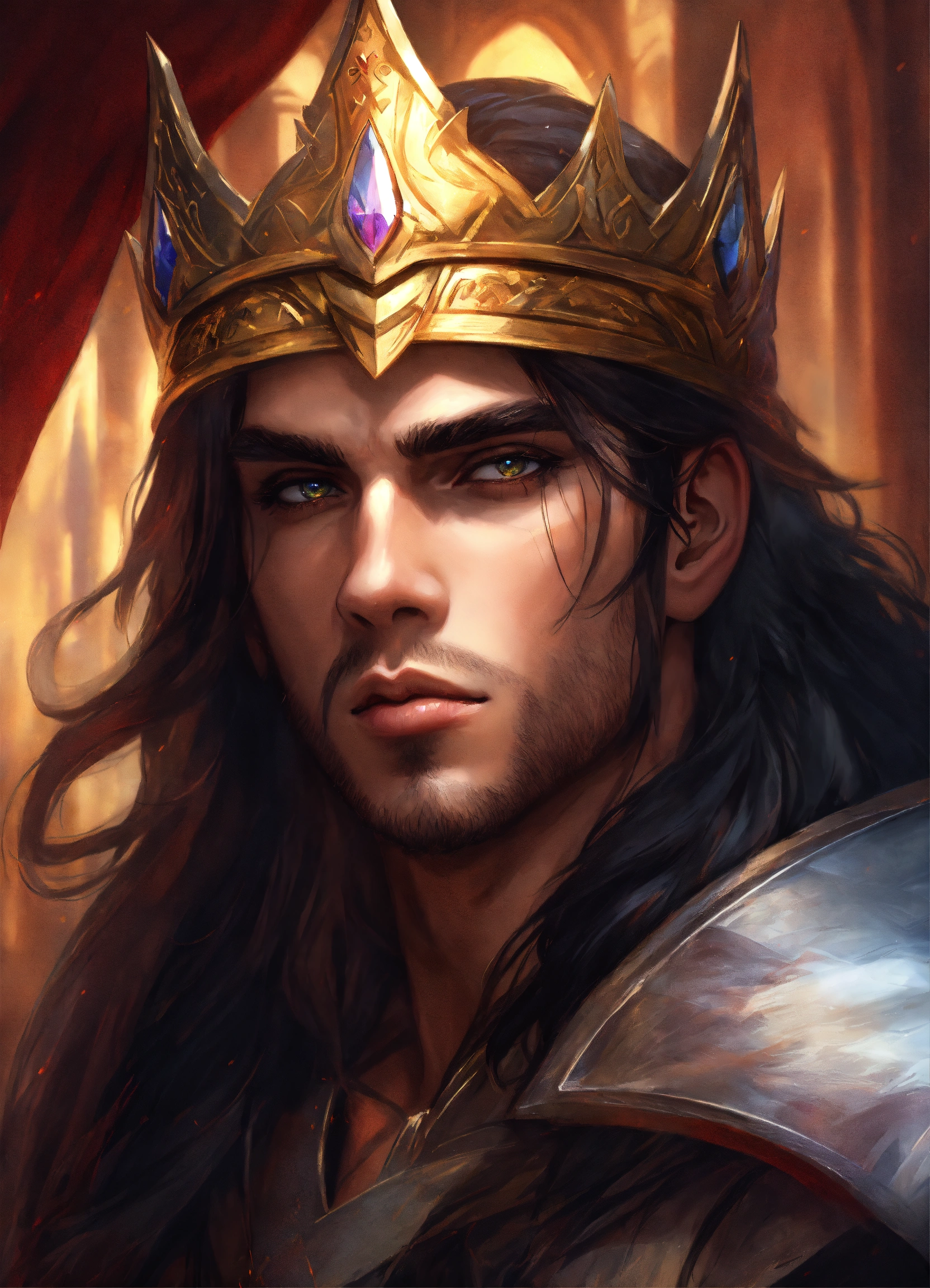 Lexica - Medieval fantasy, fierce, digital art, art by artgerm, Prince ...