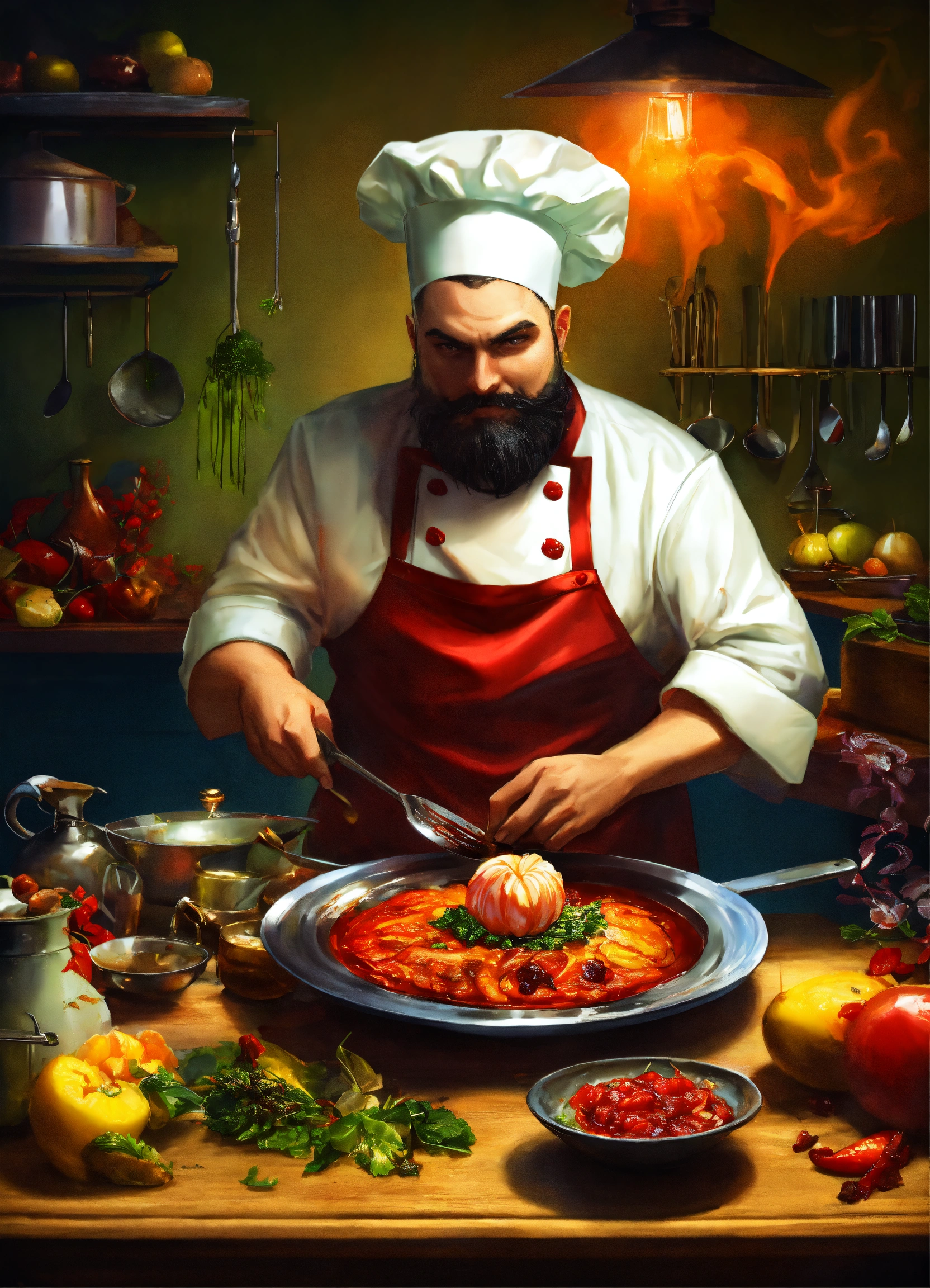 Lexica - An evil chef with poisonous dish