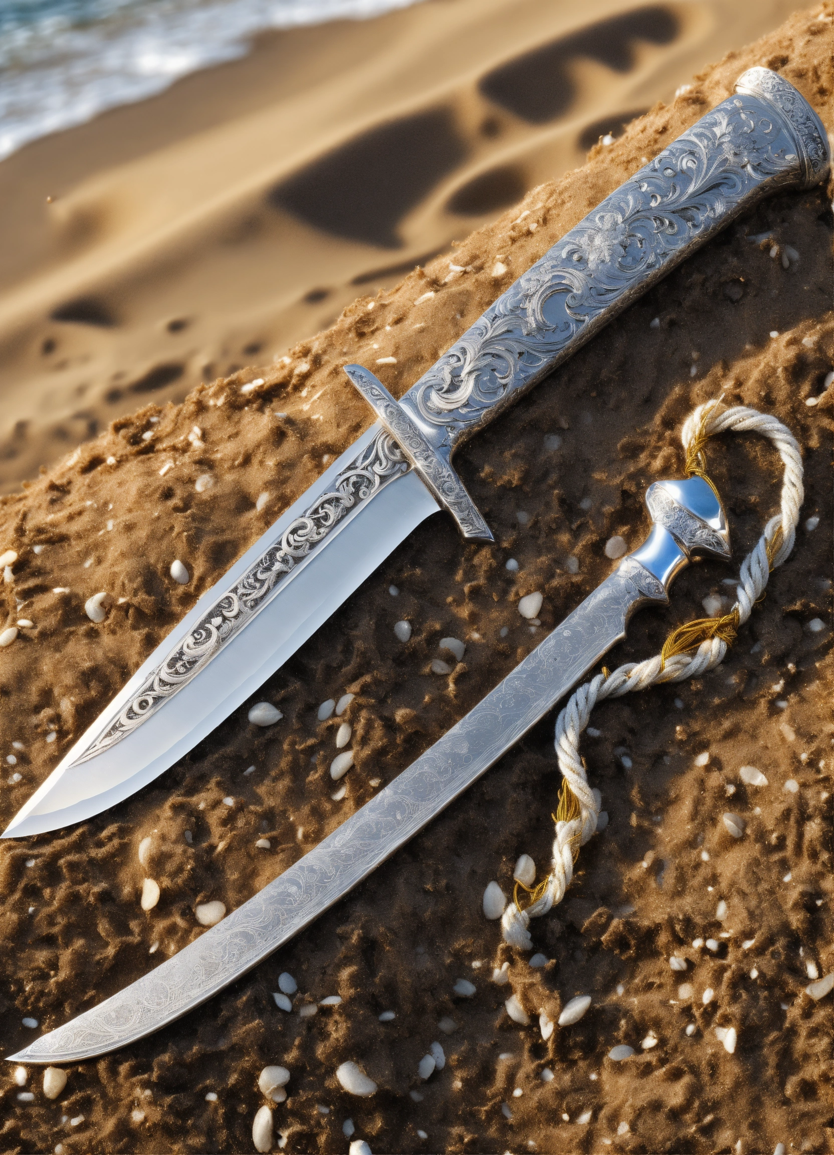 Lexica - 8k, picture of a very long narrow and delicate wavy hunting ...