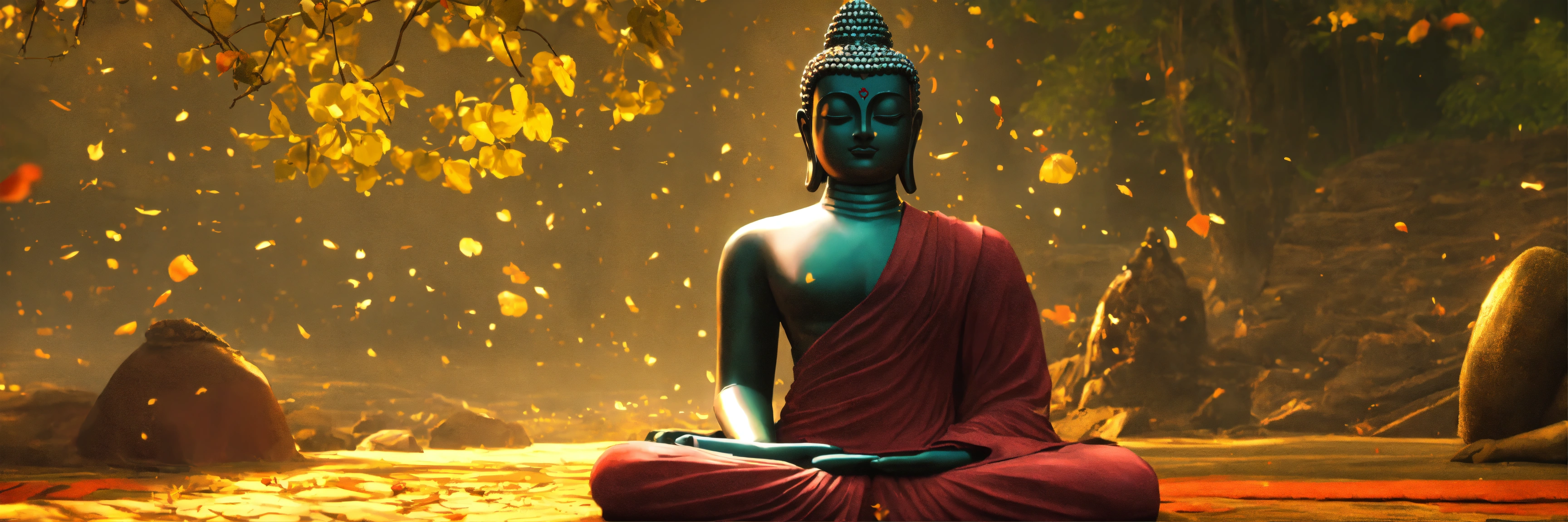 Lexica - When they met Gautama Buddha, Dev pulled out his heart ...