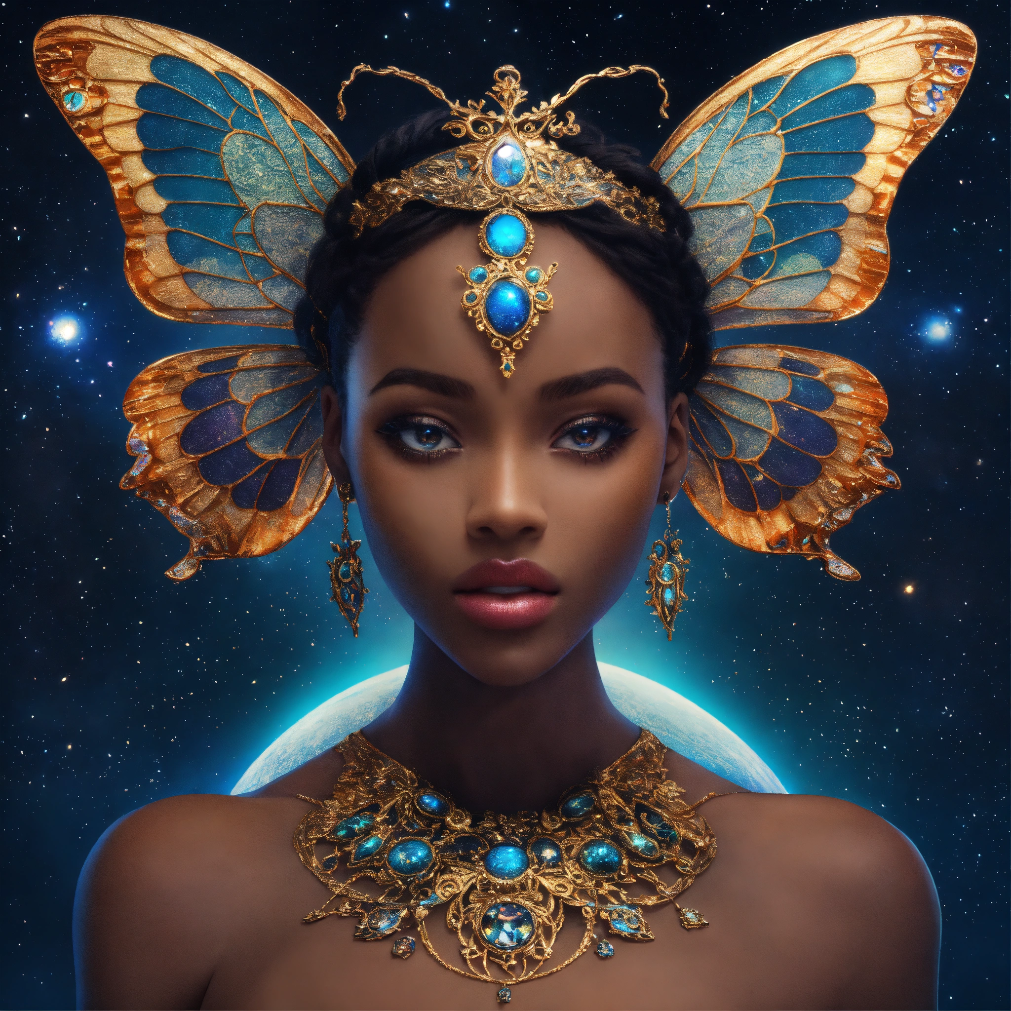 Lexica - A 3D stunning interpretation full body shot rising up milky ...