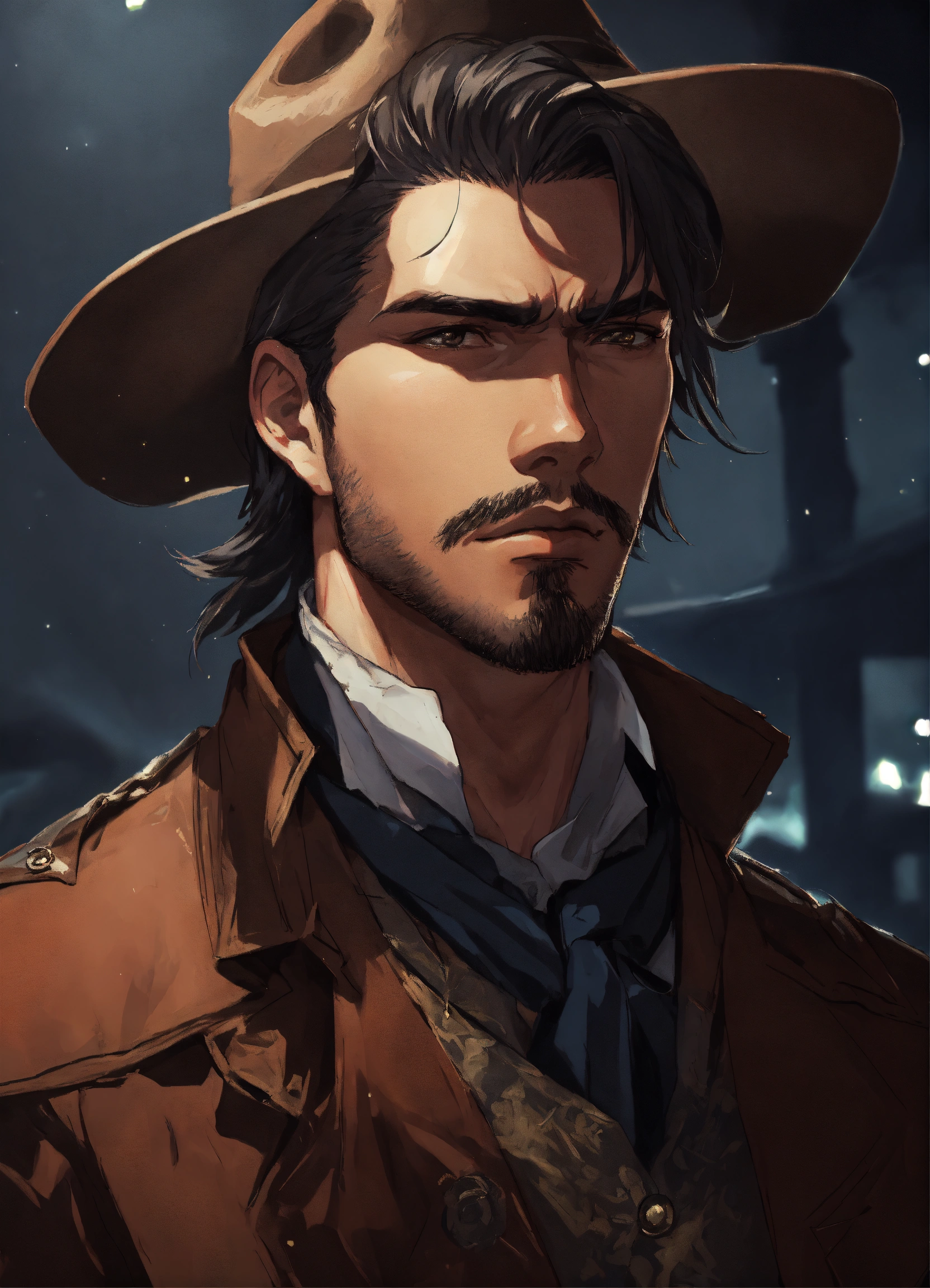 Lexica - Handsome male, wild west, portrait, trending pixiv fanboxe, 4k ...