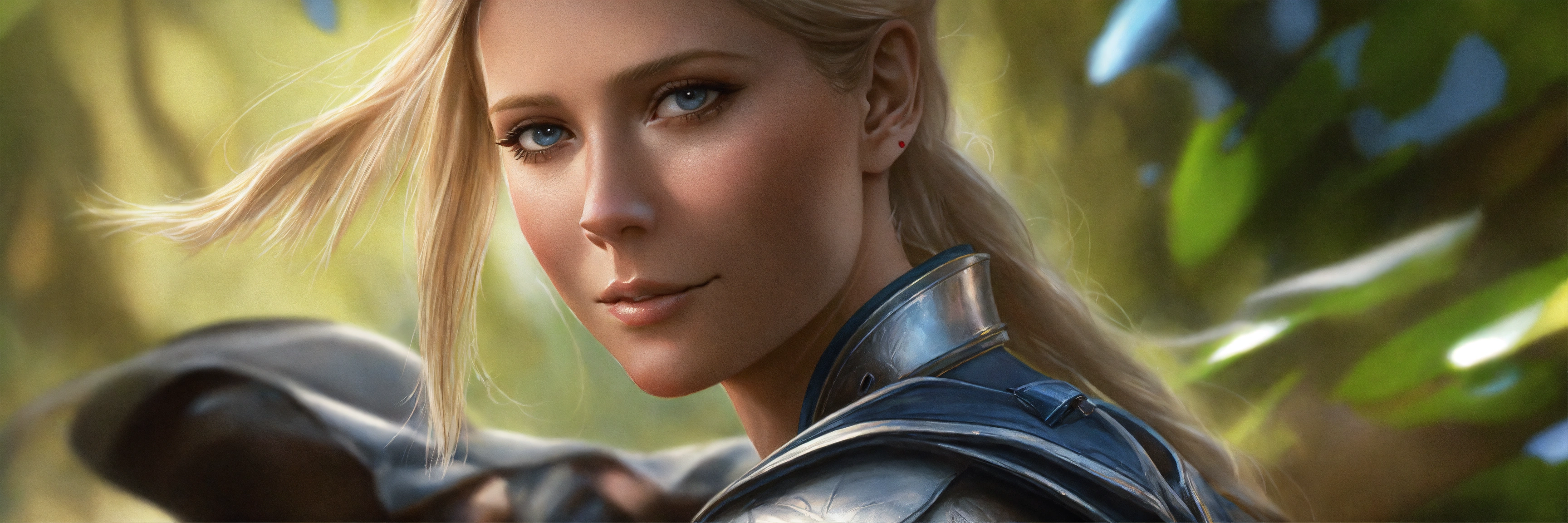 Lexica - Gwyneth Paltrow combined Scarlett Johansson, amazon valkyrie ...