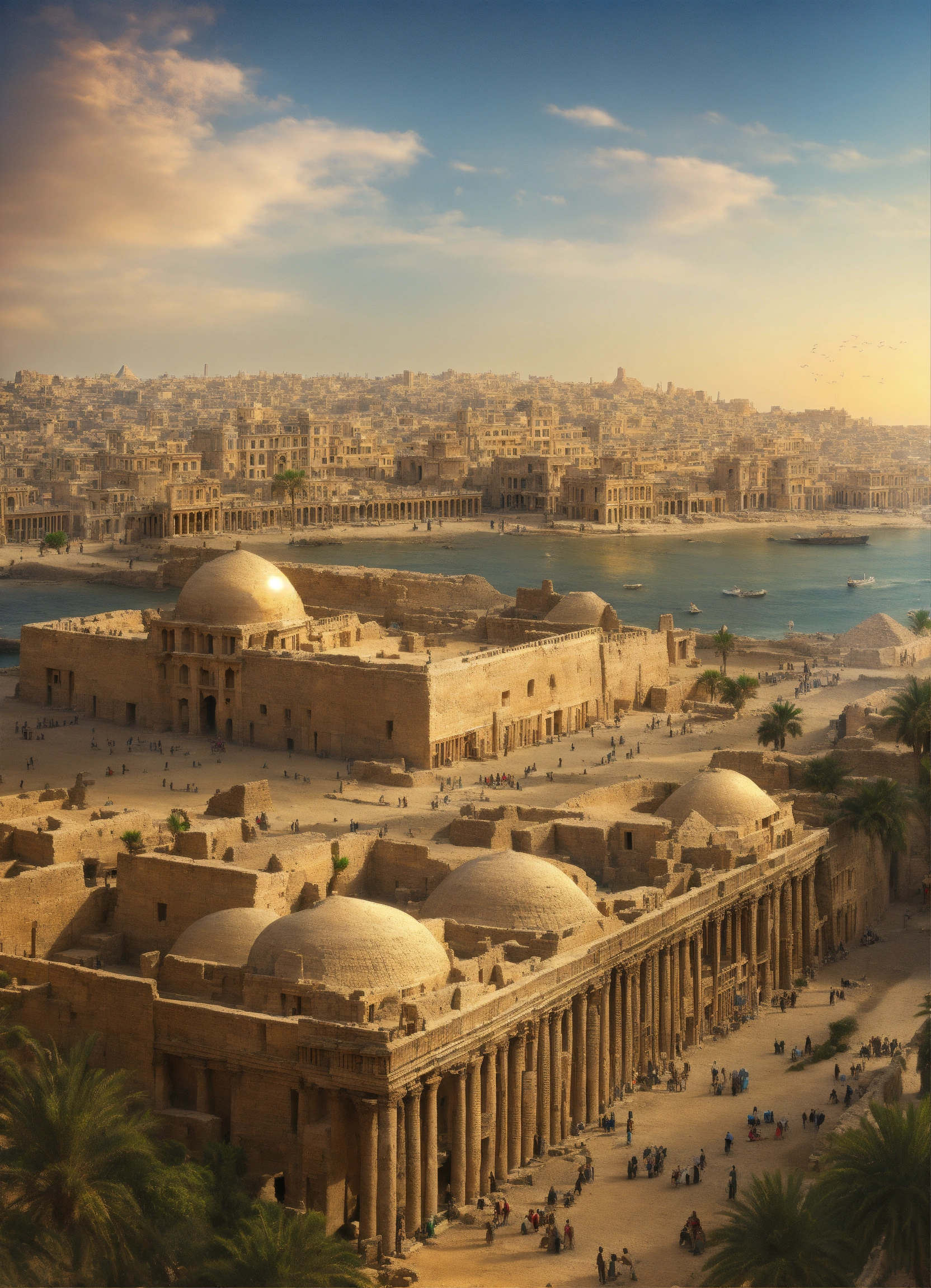 Lexica - Ancient alexandria, ancient egypt, full of people and ...