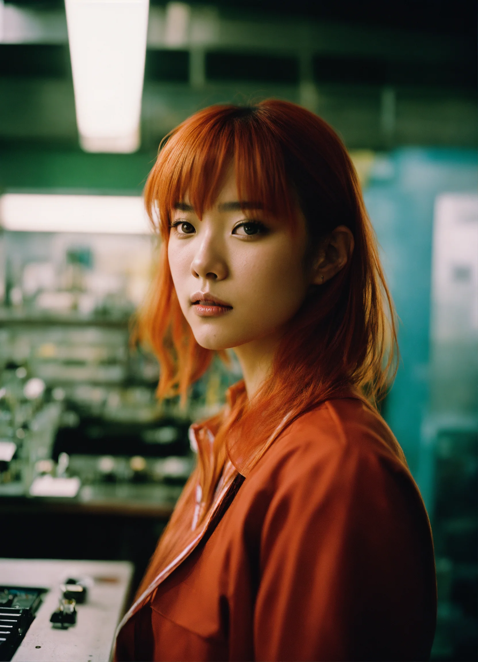 Lexica - Analog portrait photo of Asuka Langley Soryu, Portra 400 ...