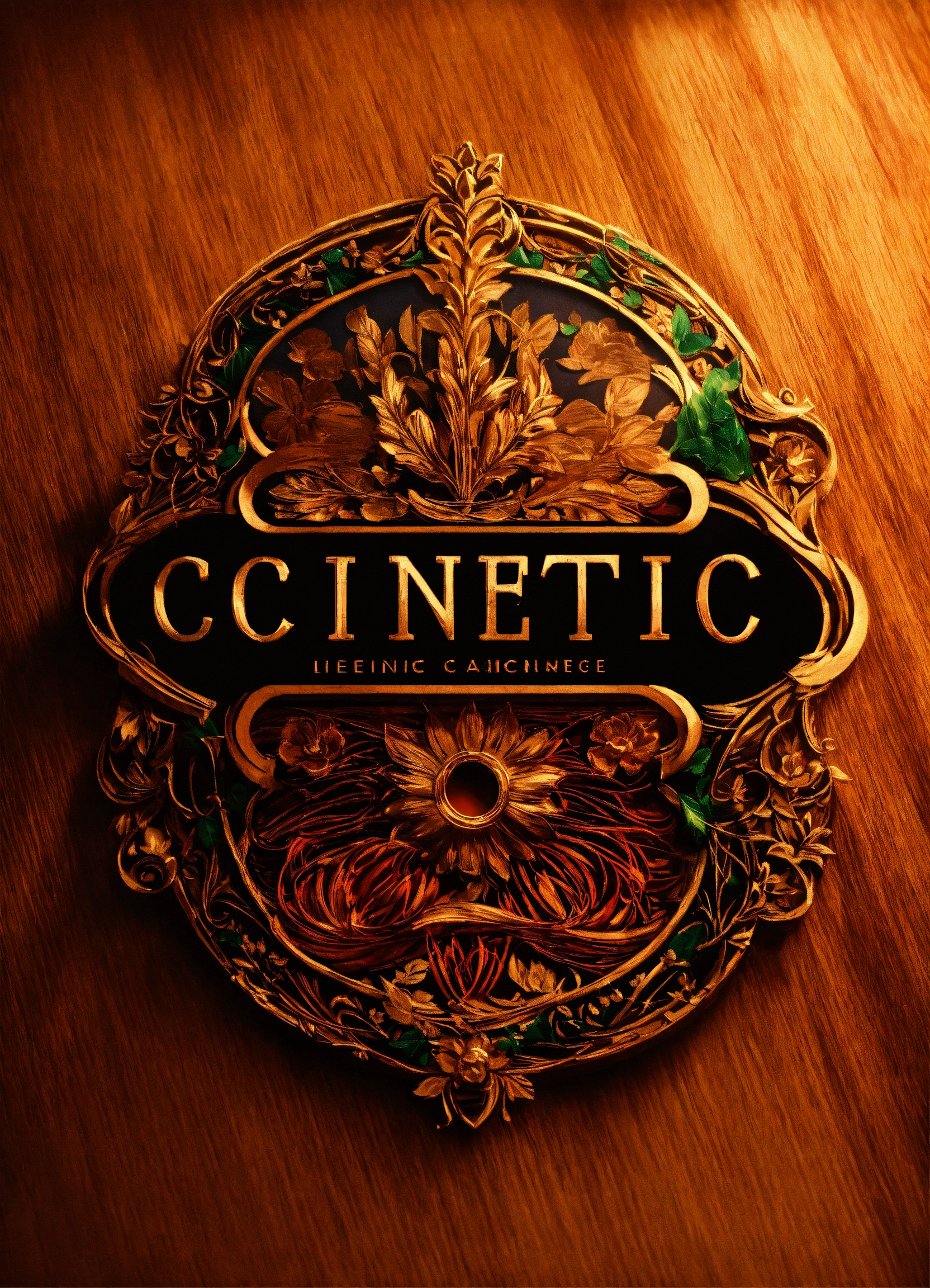 Lexica - Create a logo for clothes with the word "cinetic" in it but ...