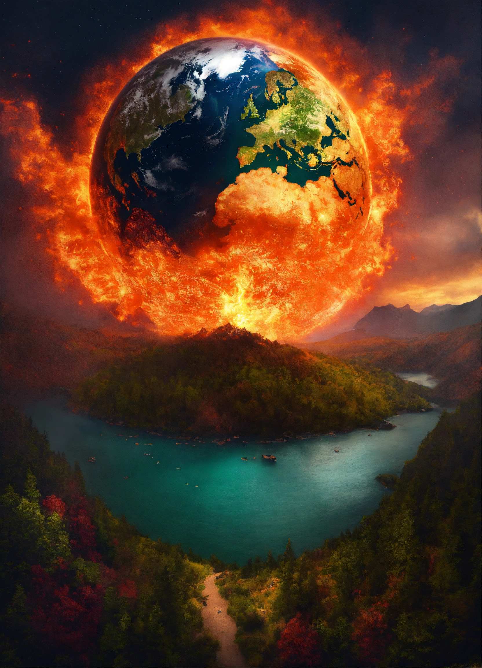 Lexica - The whole Earth is on fire