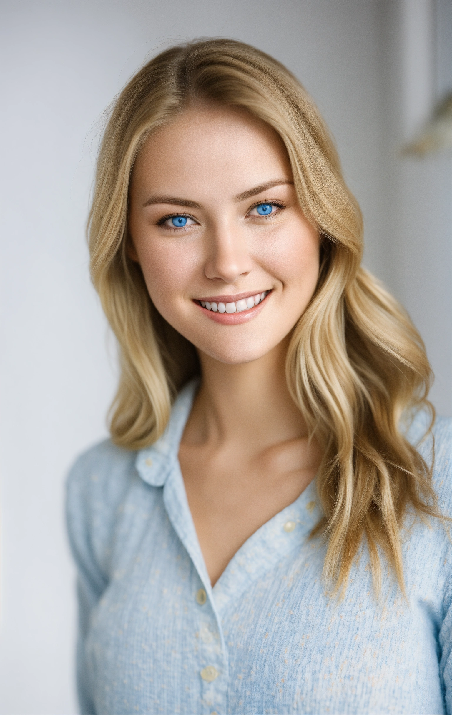 Lexica - A beautiful young woman in her mid 20s with blonde hair. She ...