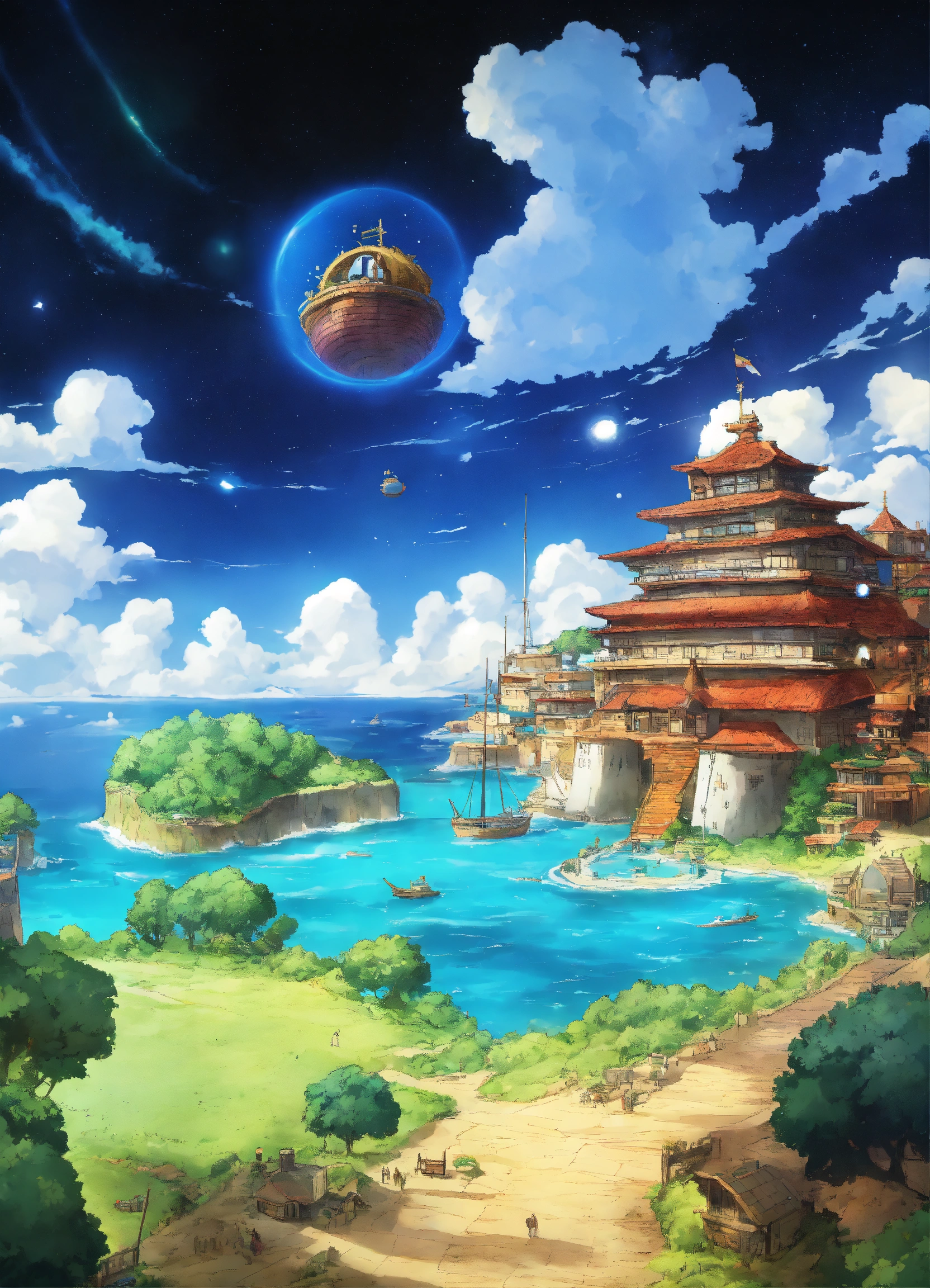 Lexica - Image of land in universe of one piece