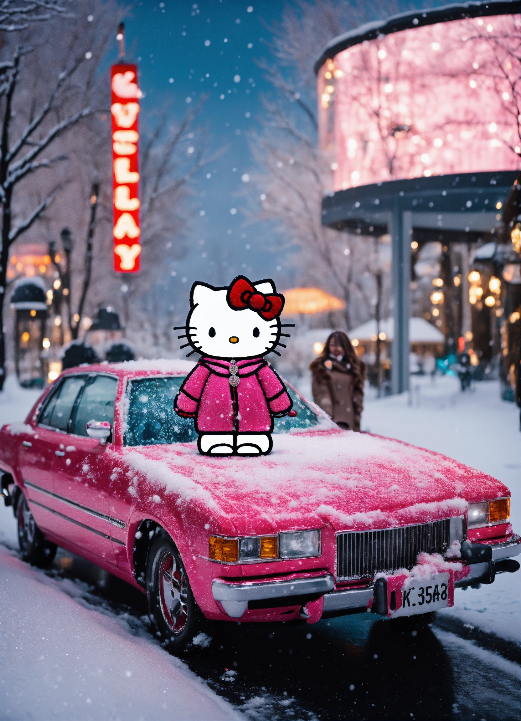 Lexica - Hello kitty as a sugar baby dripping in jewels, designer ...