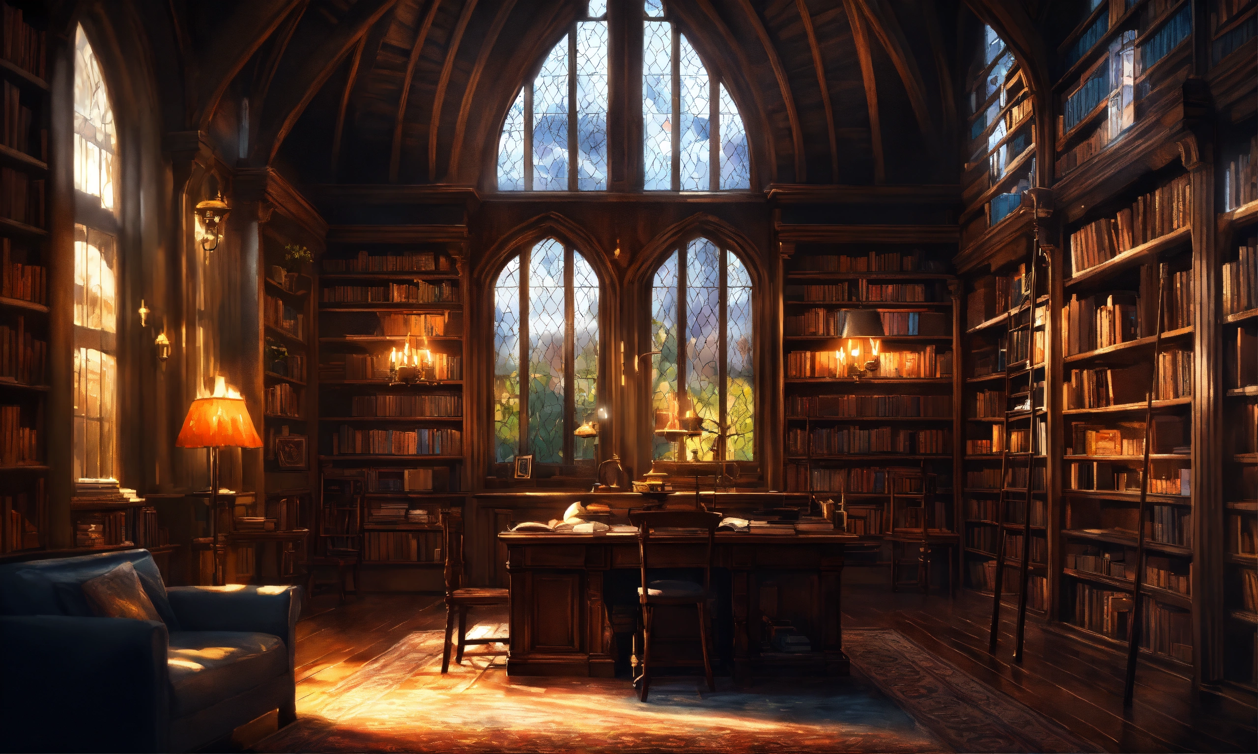 Lexica - Epic beautiful shot of a ultra detailed and ultra cozy Harry ...