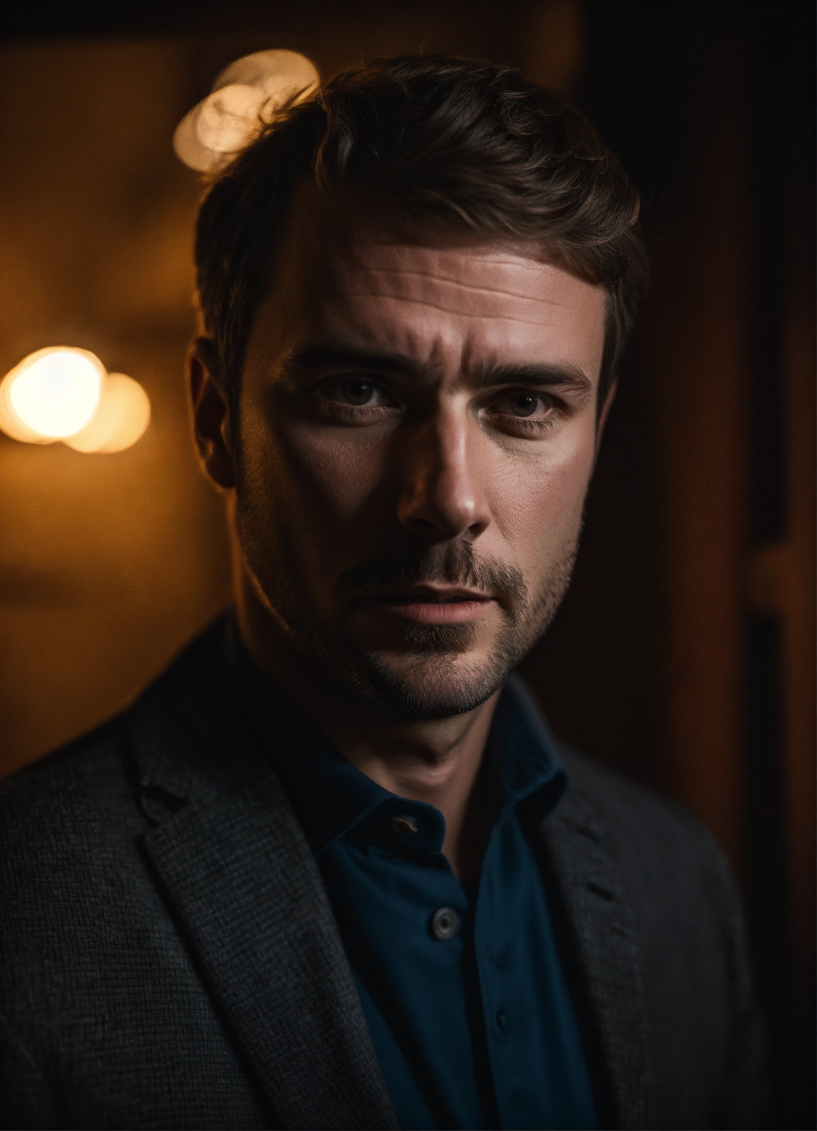 Lexica - A portrait of Christophe Rocancourt facing at camera, super ...