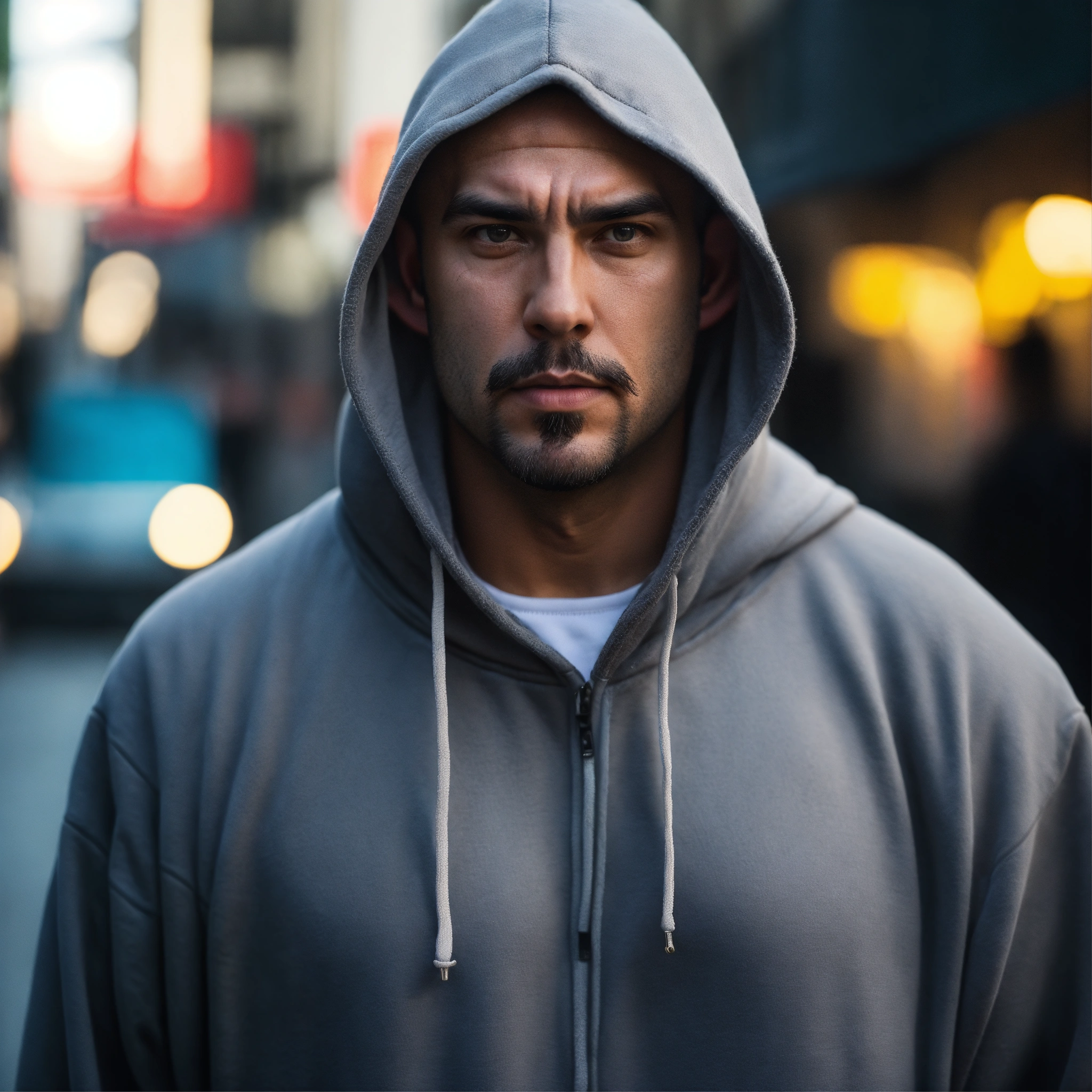 Lexica - A HUGE BALD STRANGE LOOKING MAN WITH A LITTLE GOATEE AND NO ...