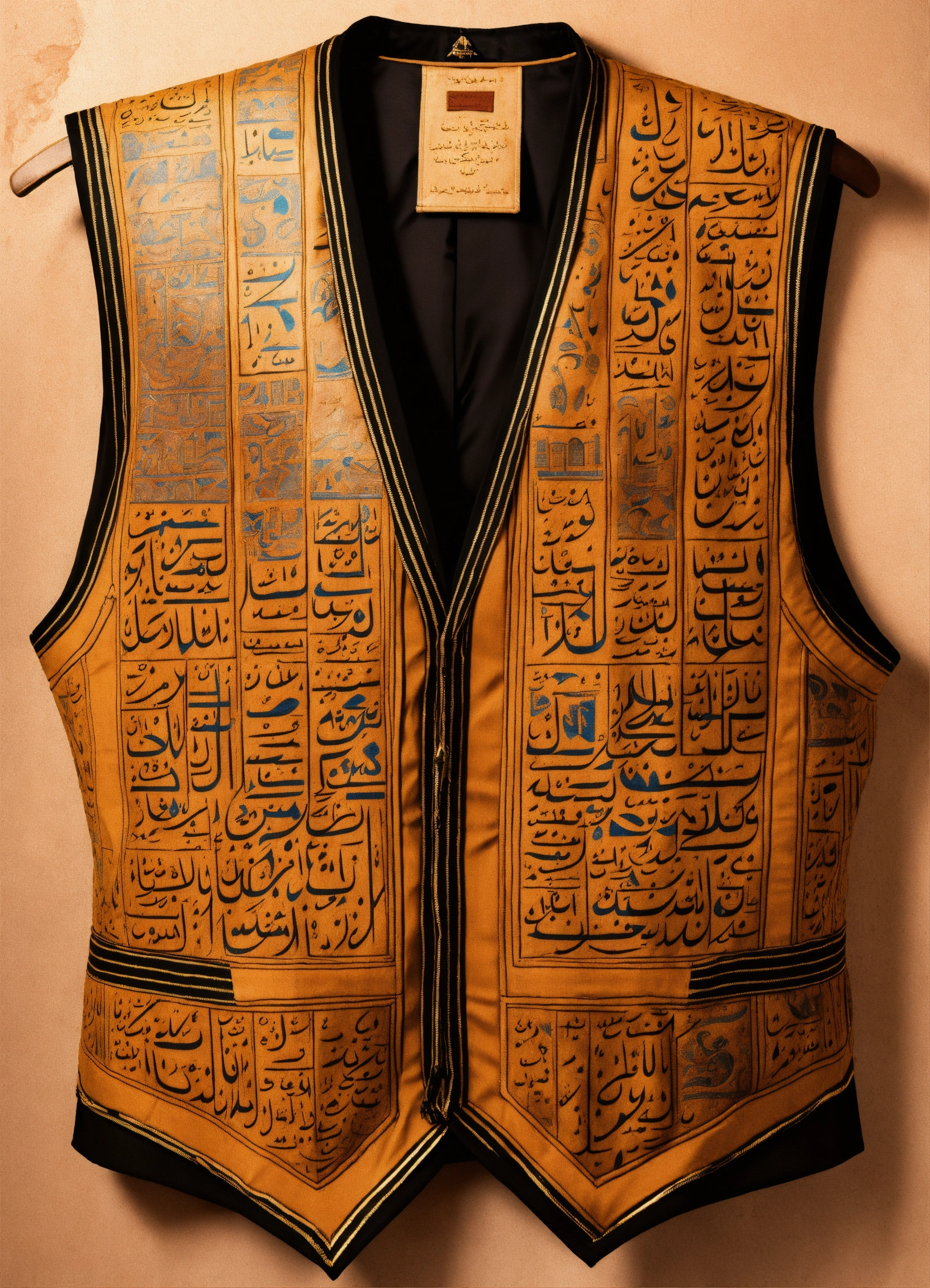 Lexica - A special design for the tour guide a waistcoat with a pocket ...