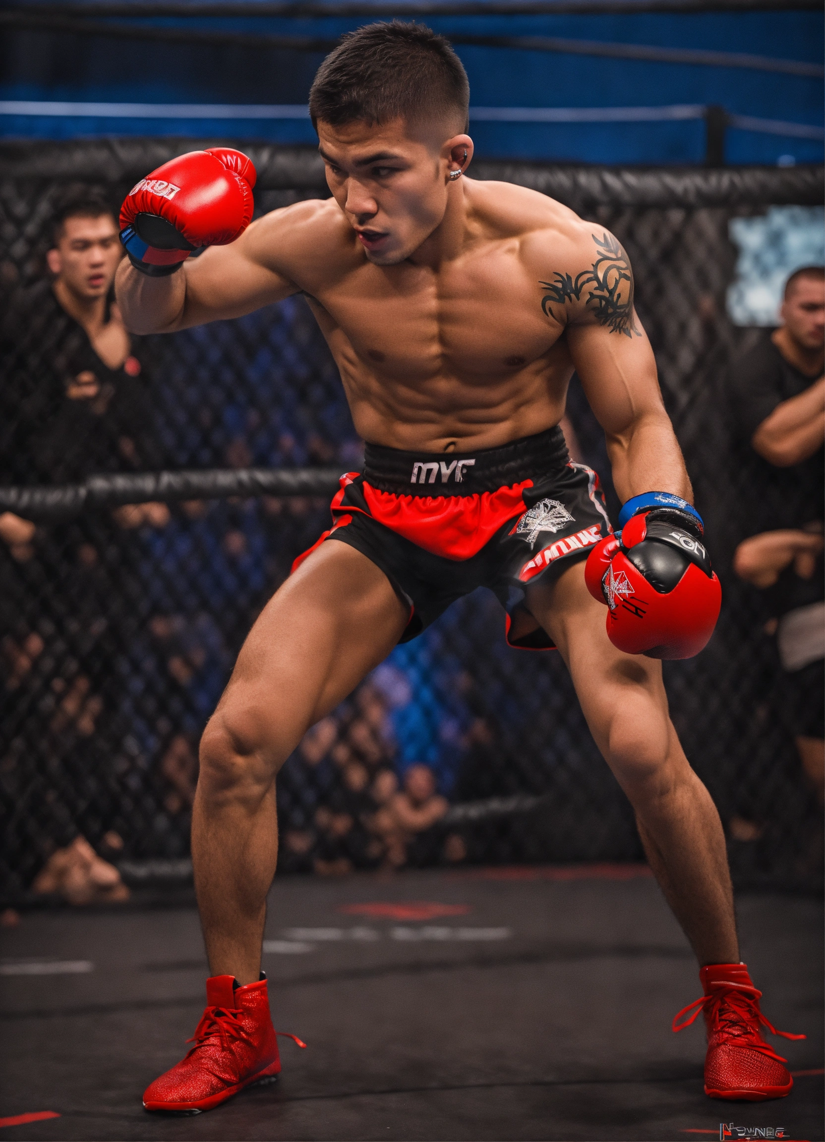 Lexica - Beyounce mma fighter