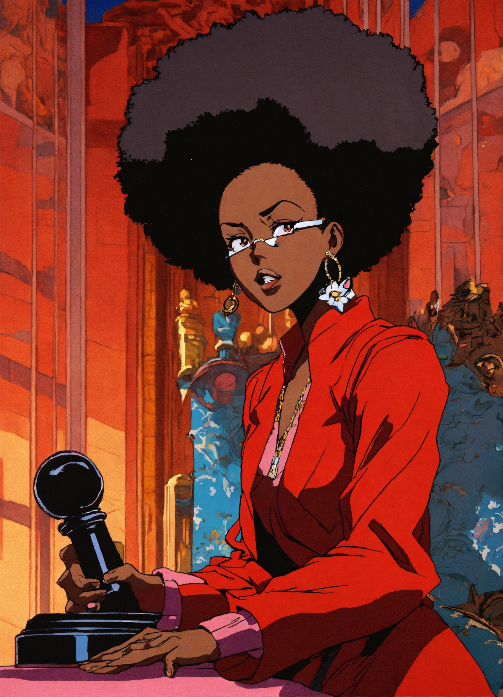 Lexica - Vintage anime screenshot from akira, 90’s anime. vibrant ...