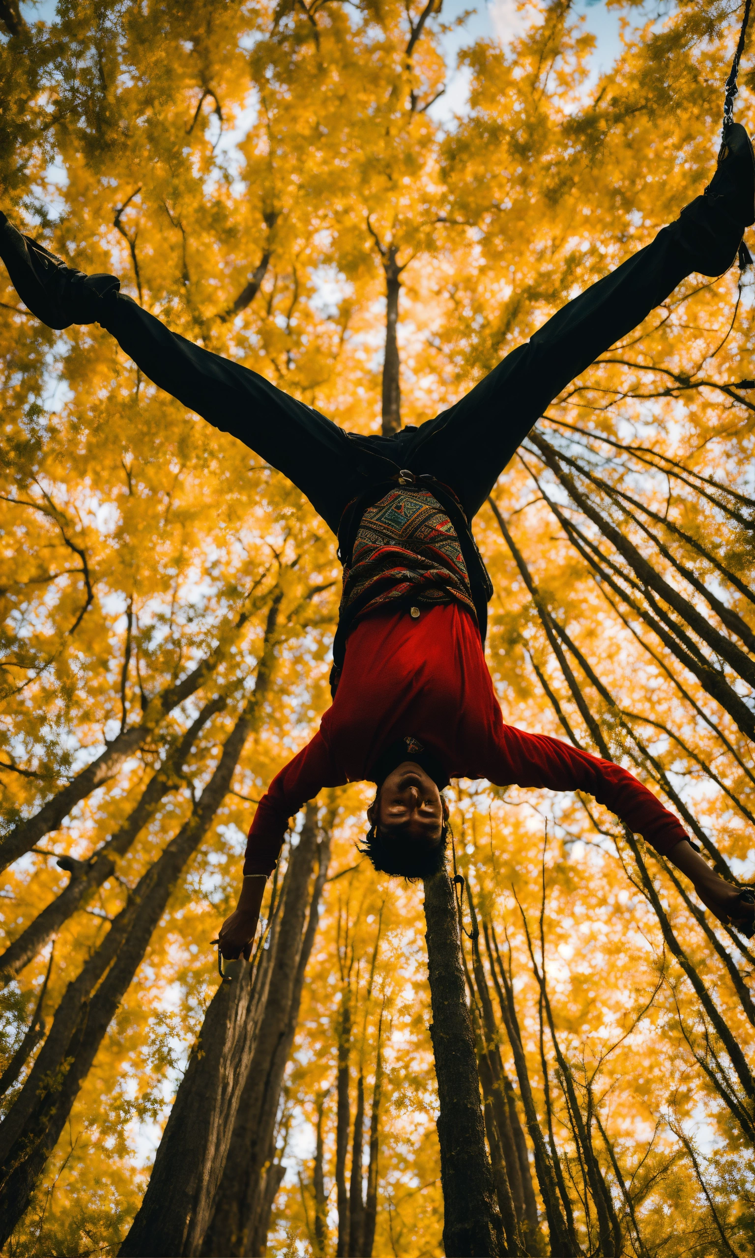 Lexica - Cinematic image of indigenous man of North America hanging ...