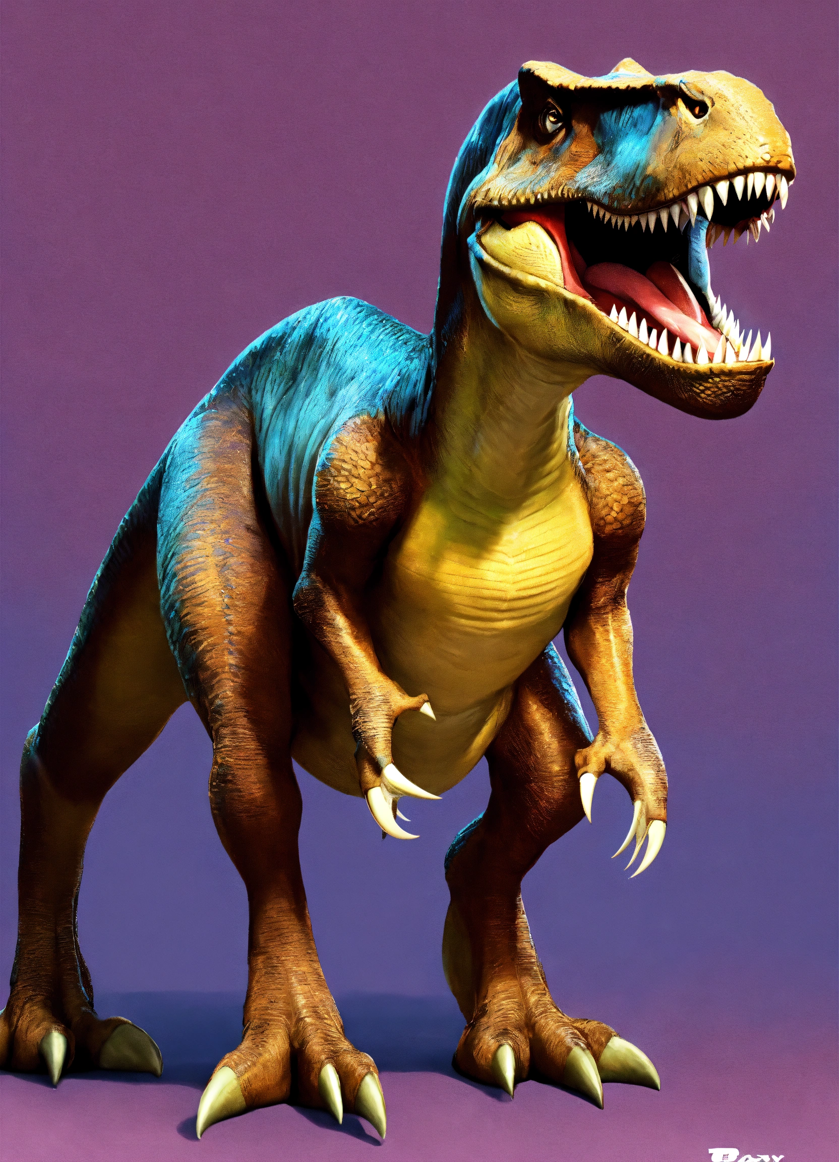 Lexica - Rexy is a captivating cartoon representation of a ...