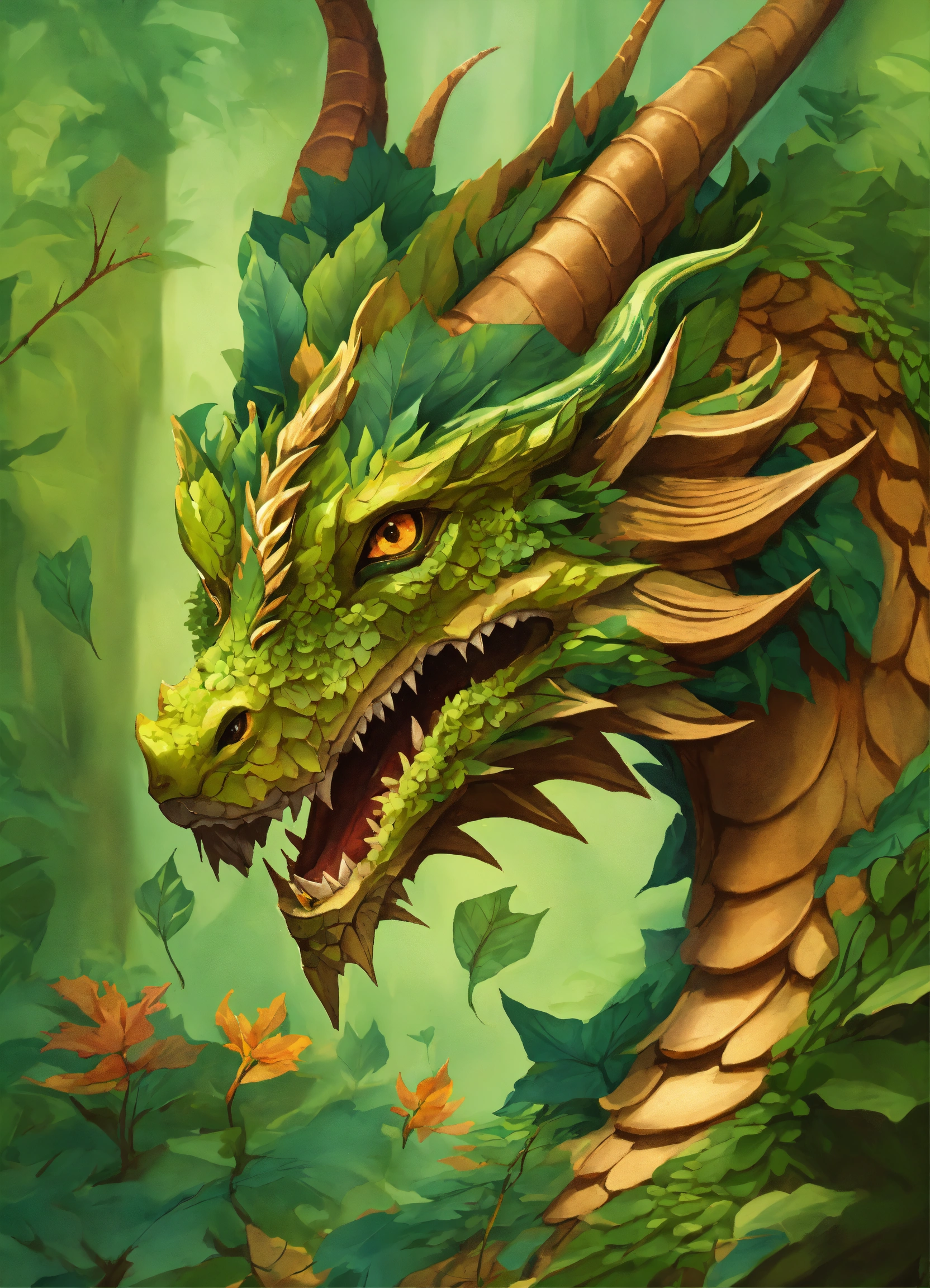 Lexica - "Design a series of imaginative and vibrant dragon faces ...