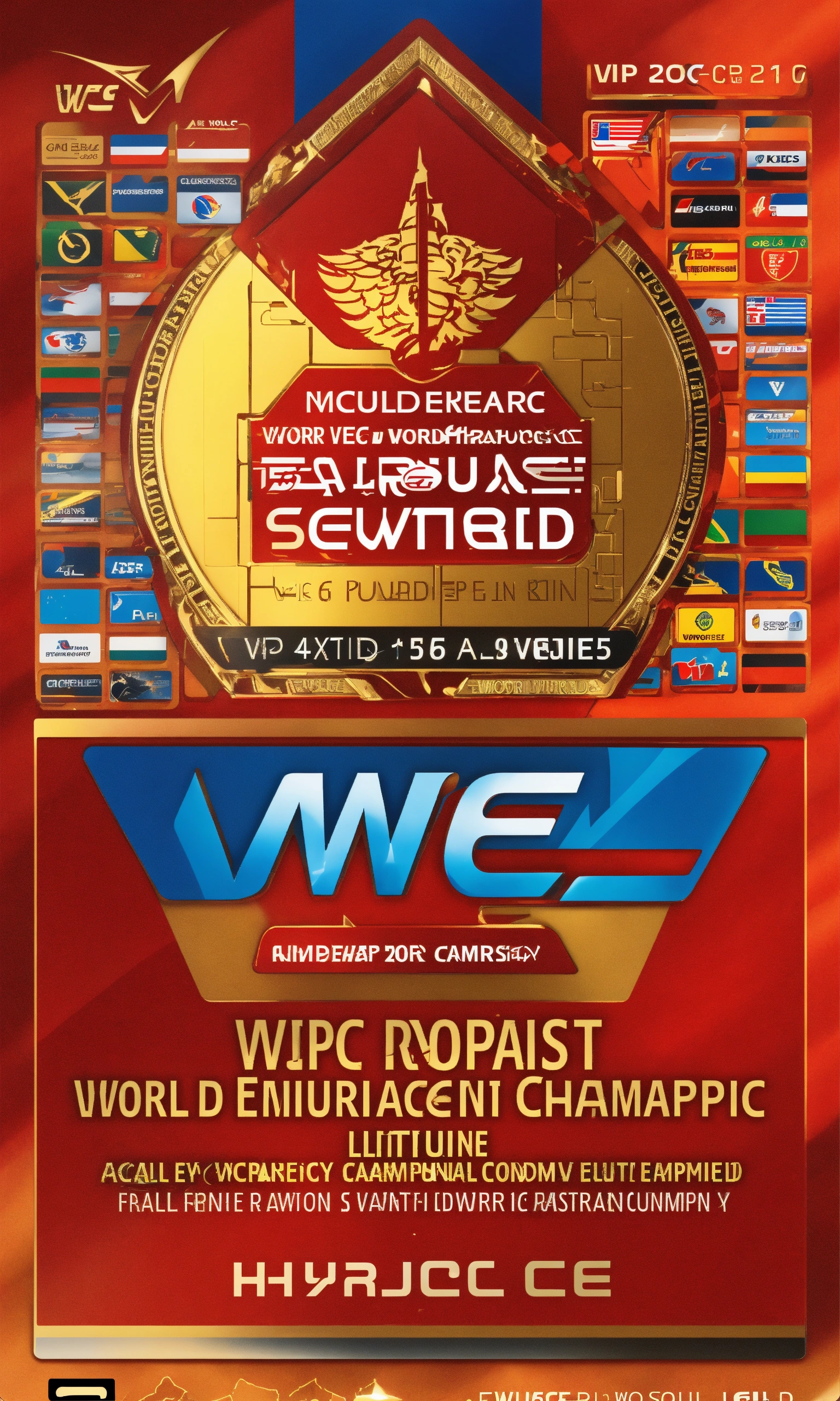 Lexica - WEC World endurance championship card VIP ID pass