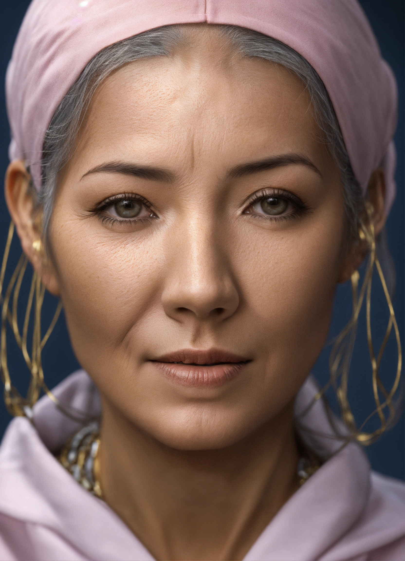 Lexica - Perioral aging,youngasia woman,cyber realistic