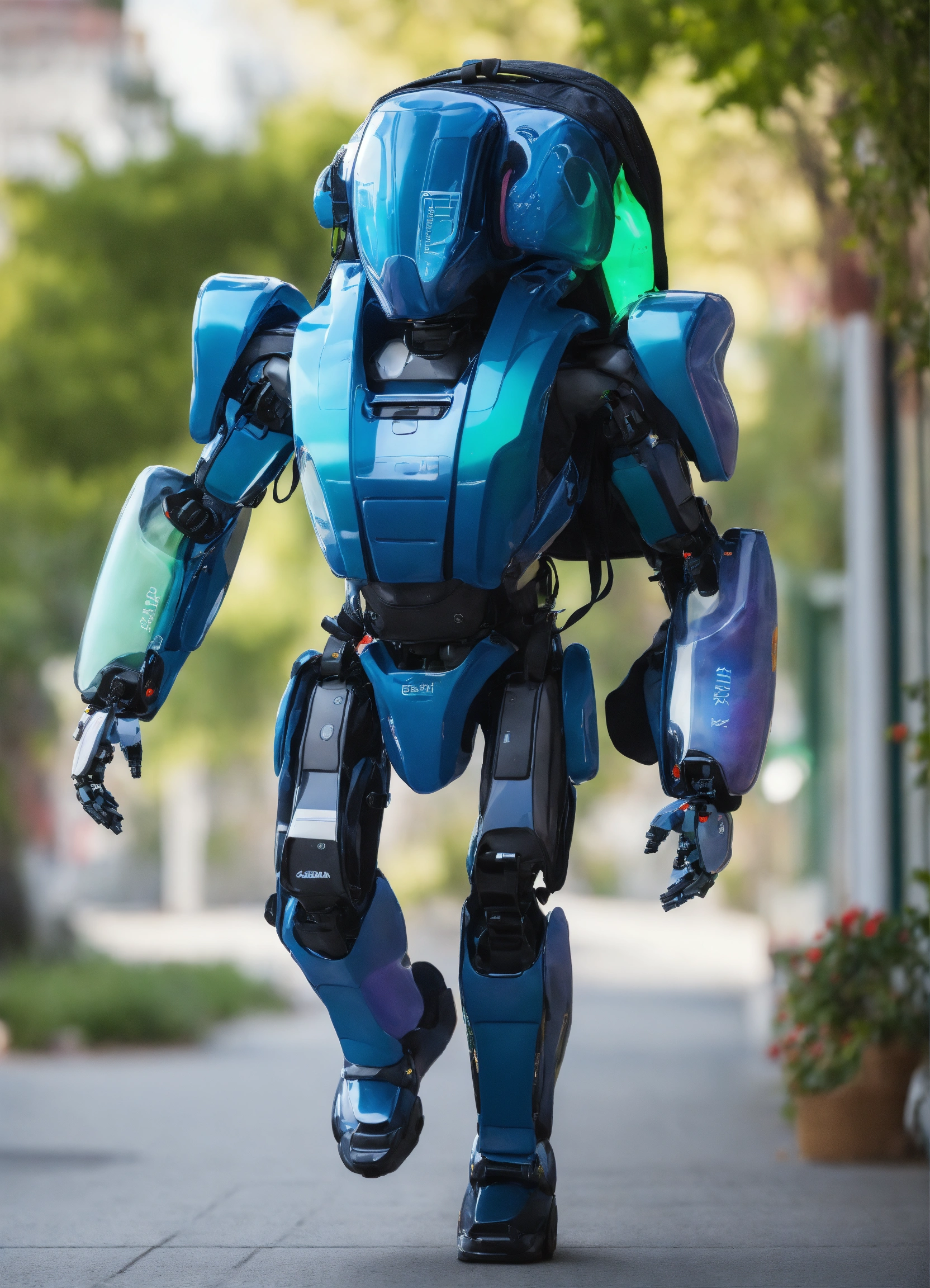 Lexica - A humanoid robot, with realistic man face, skin, with eyes ...