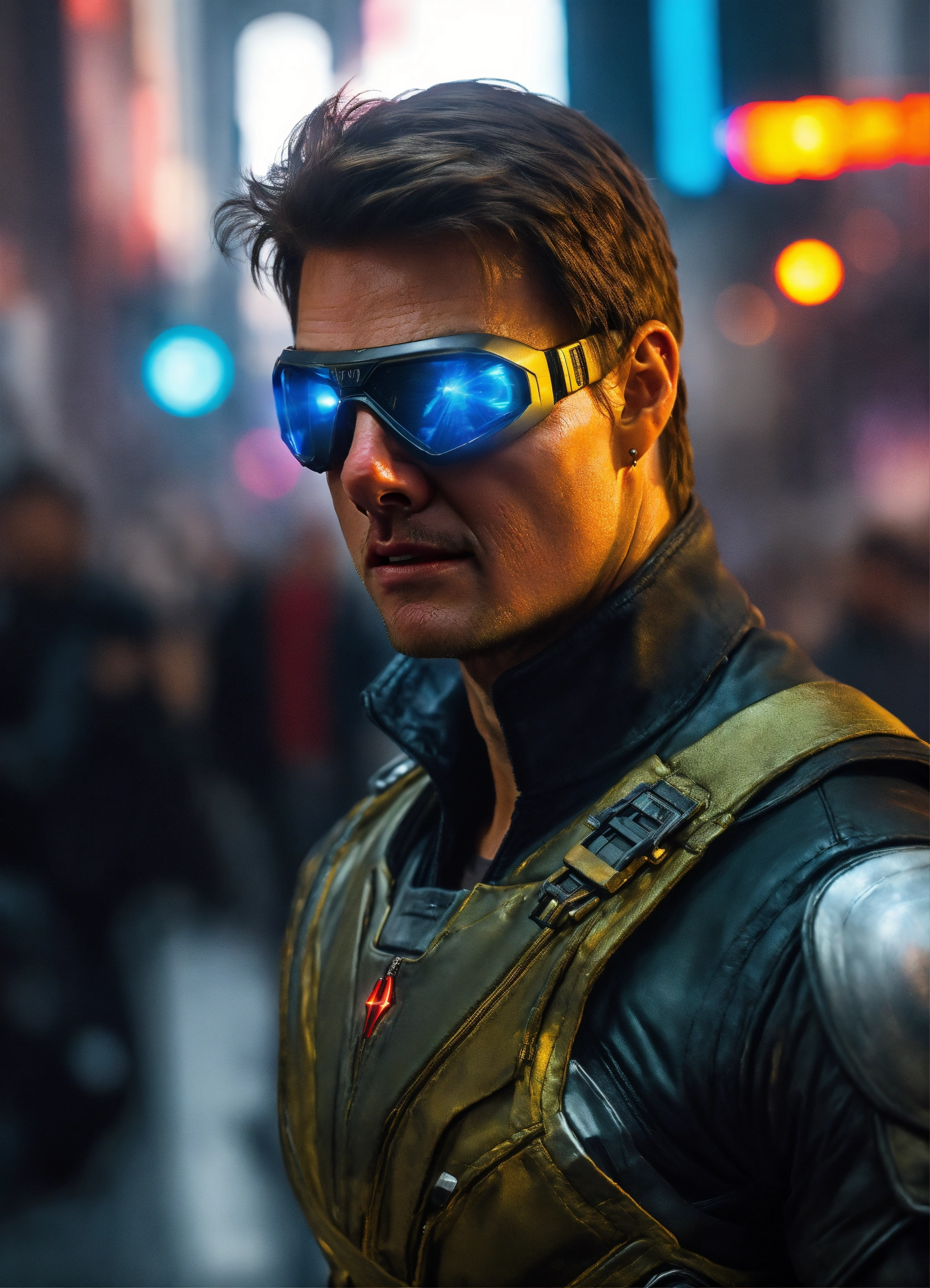Lexica - Tom Cruise, 40 years old, with Cyclops visor, is Cyclops of X ...