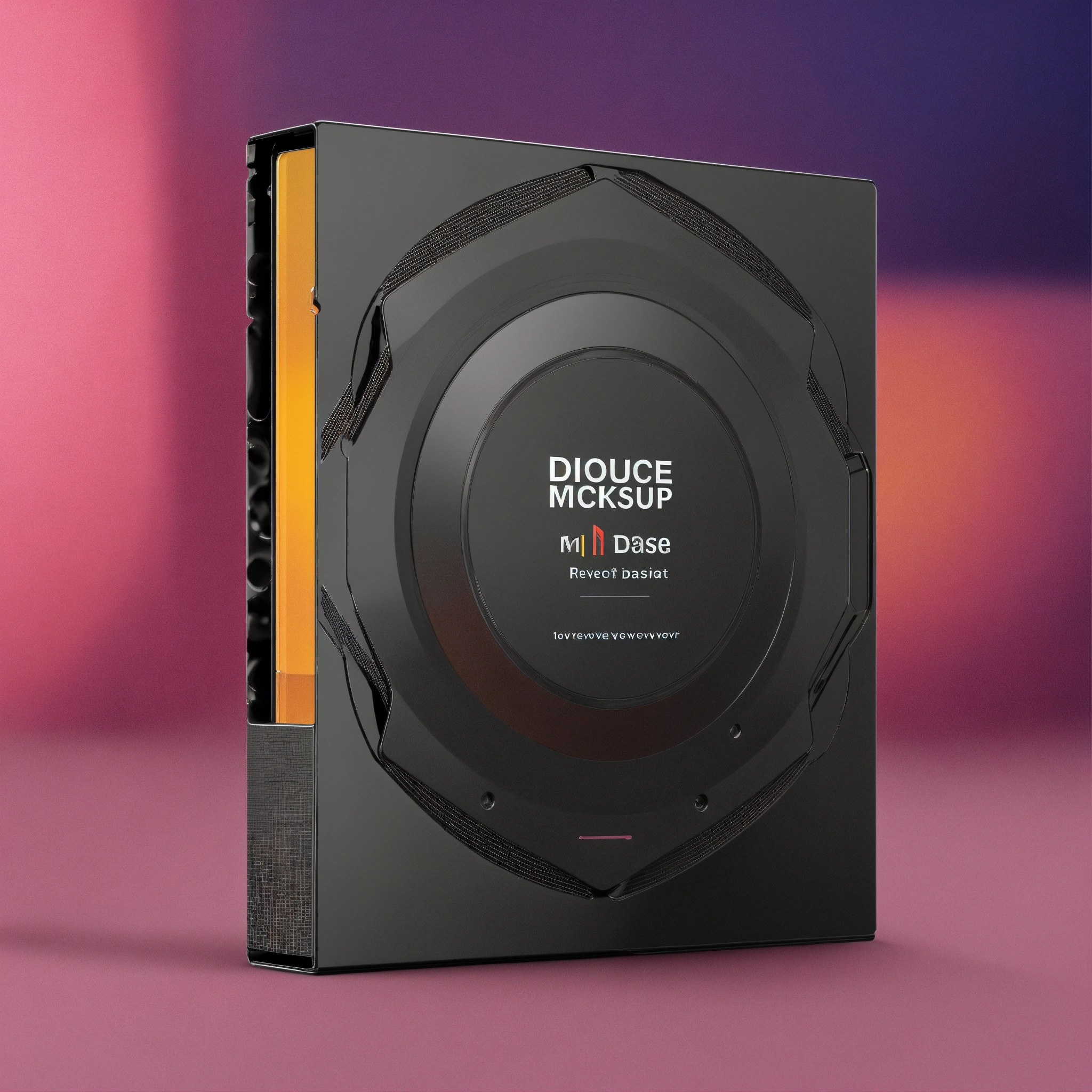 Lexica - (((FRONT VIEW))) full screen photorealistic compact disk case ...