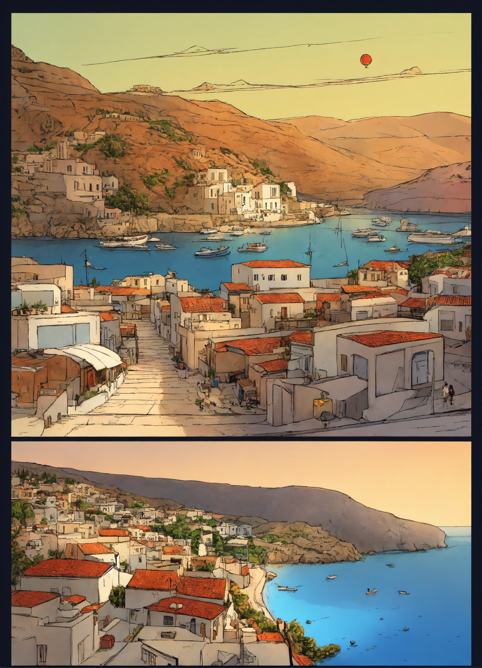 Lexica - Greece . comic