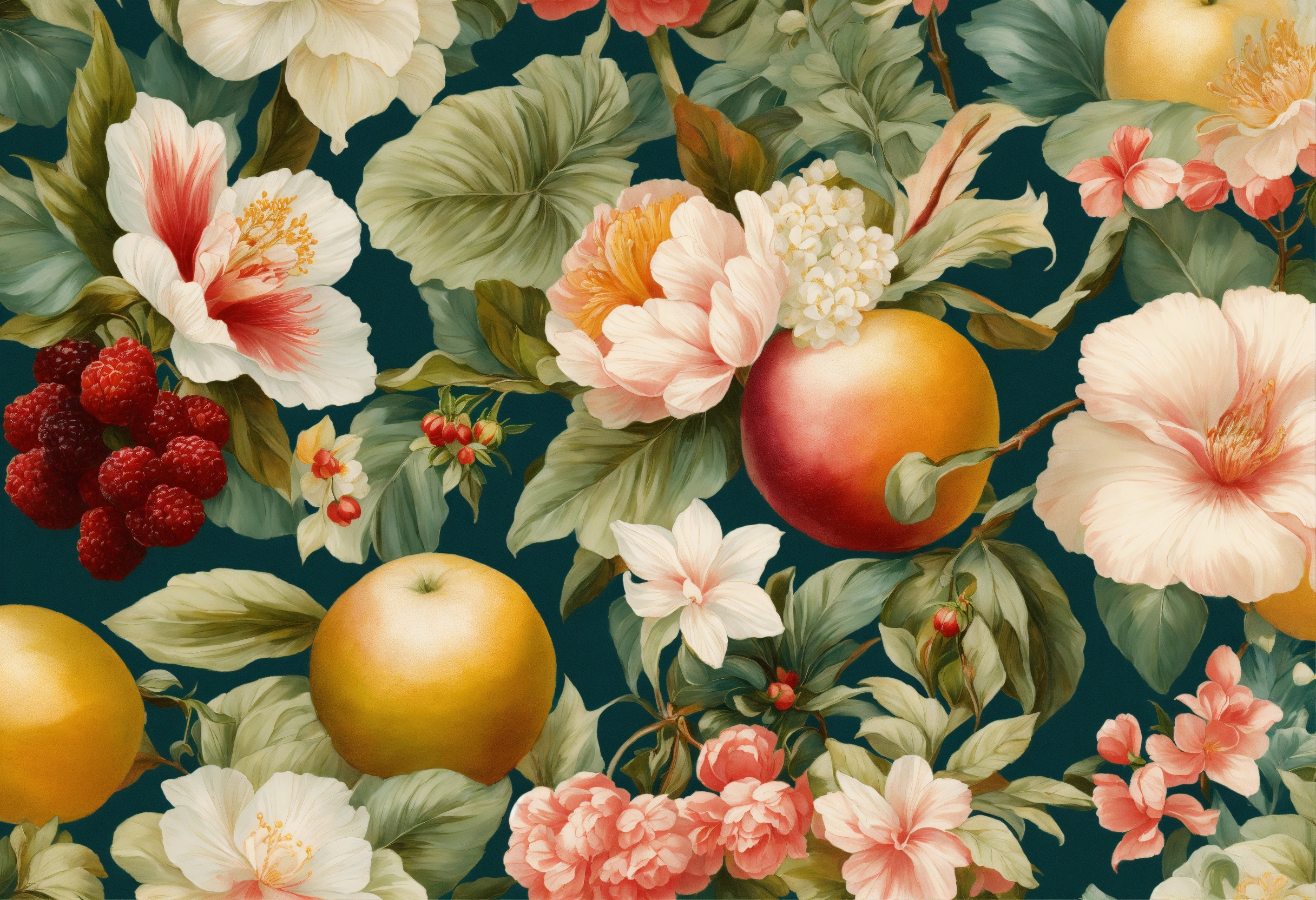 Lexica - Create a stylistic Rococo inspired pattern with a variety of ...