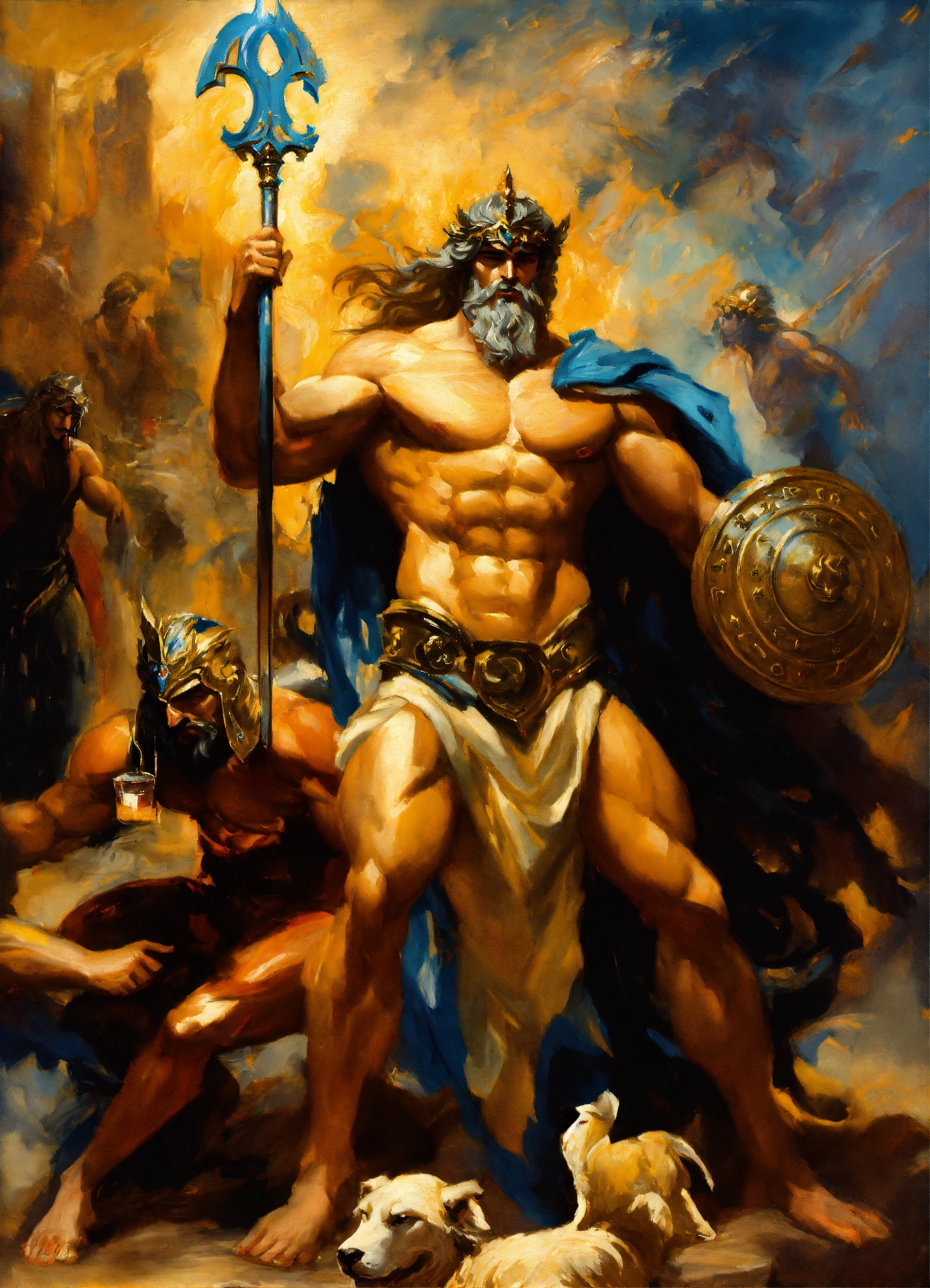 Lexica - Zeus, hera, ares, greek gods, evil vibes, scary, muscles and ...