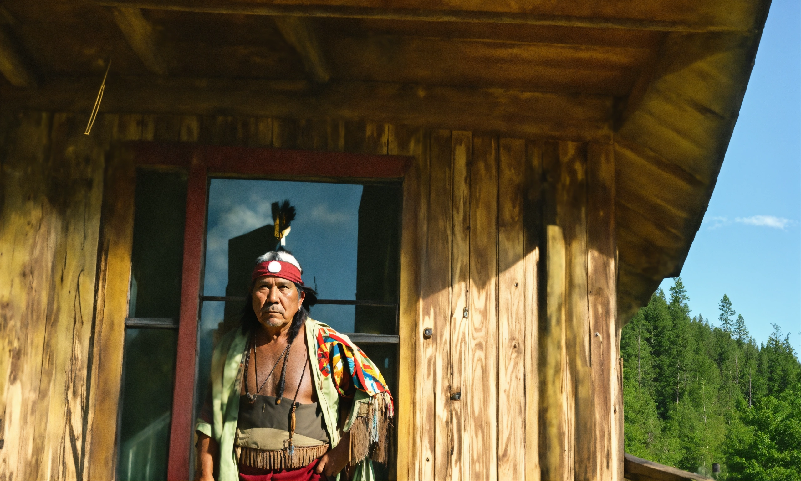 Lexica - Scared unique expressive middle-aged fire tower lookout man ...