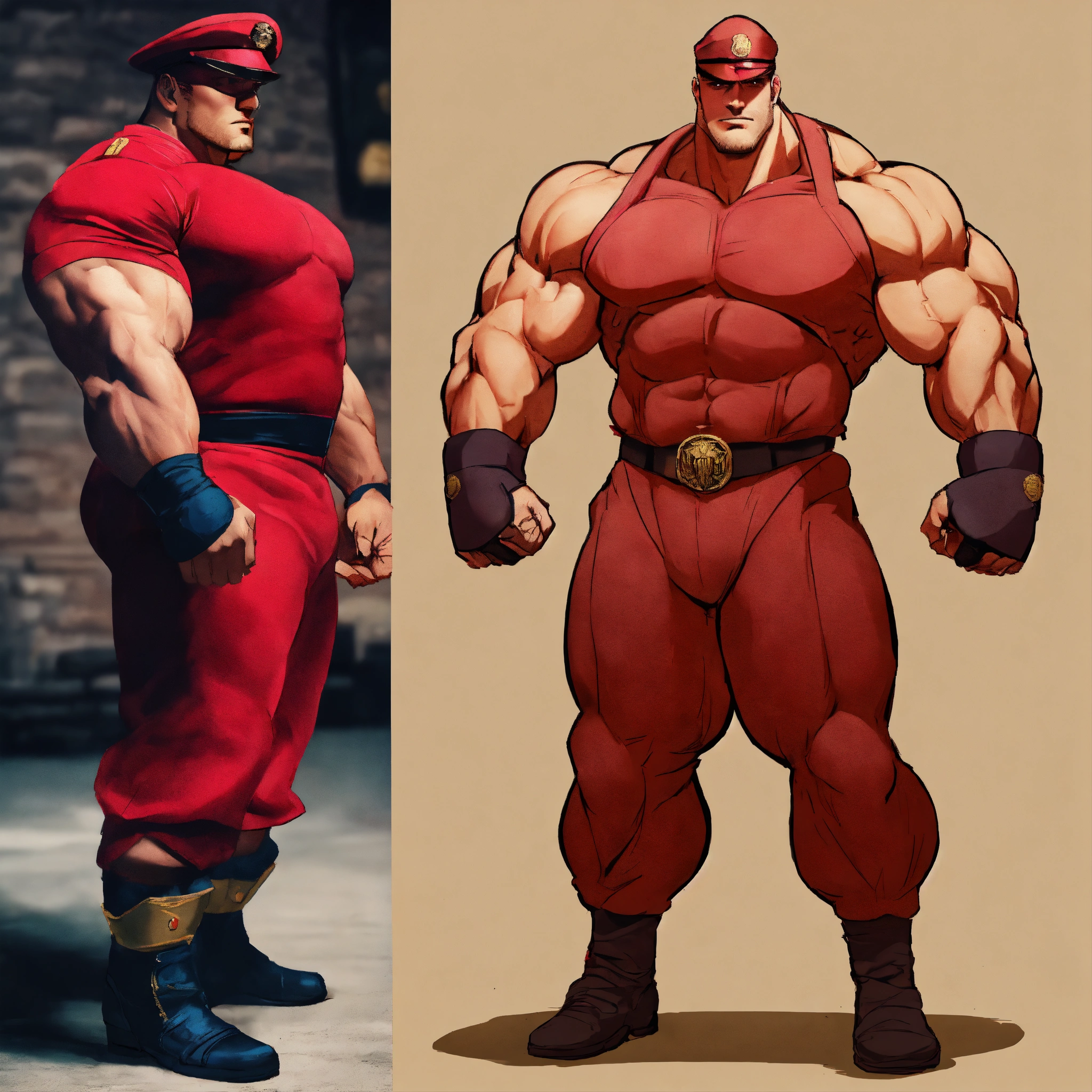 Lexica - 30-year-old man with big muscles, big bodybuilder, body like a ...