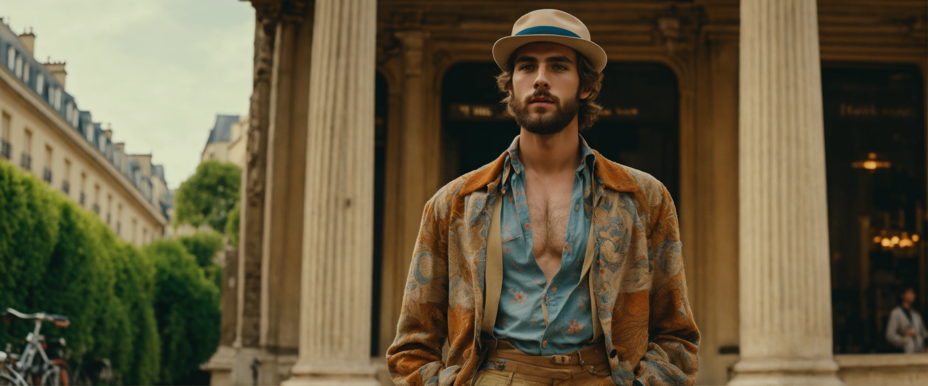 Lexica - Ultra realistic 8k, full body photo of tall French male model ...