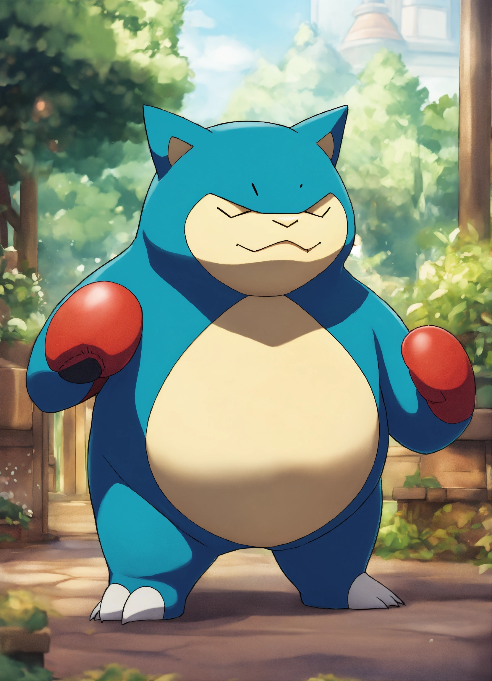 Lexica - Boxing Pokémon snorlax