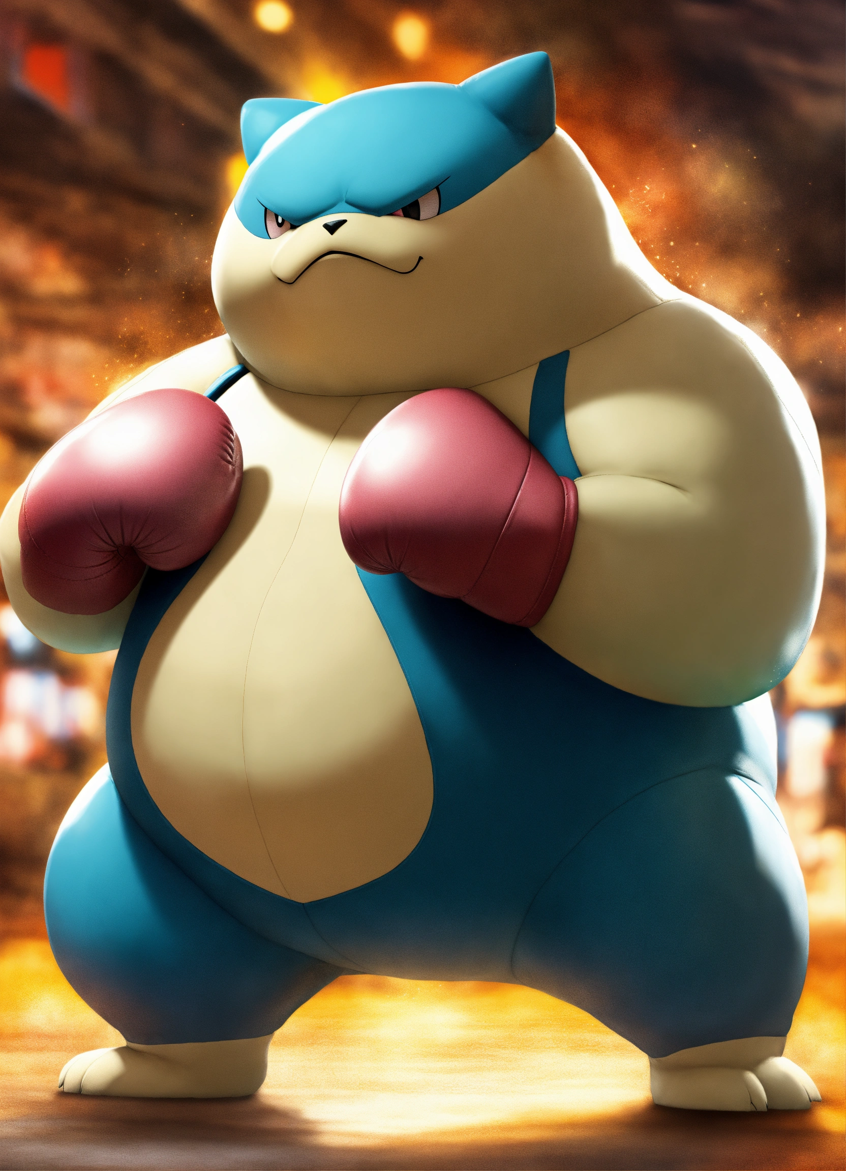Lexica - Boxing Pokémon snorlax