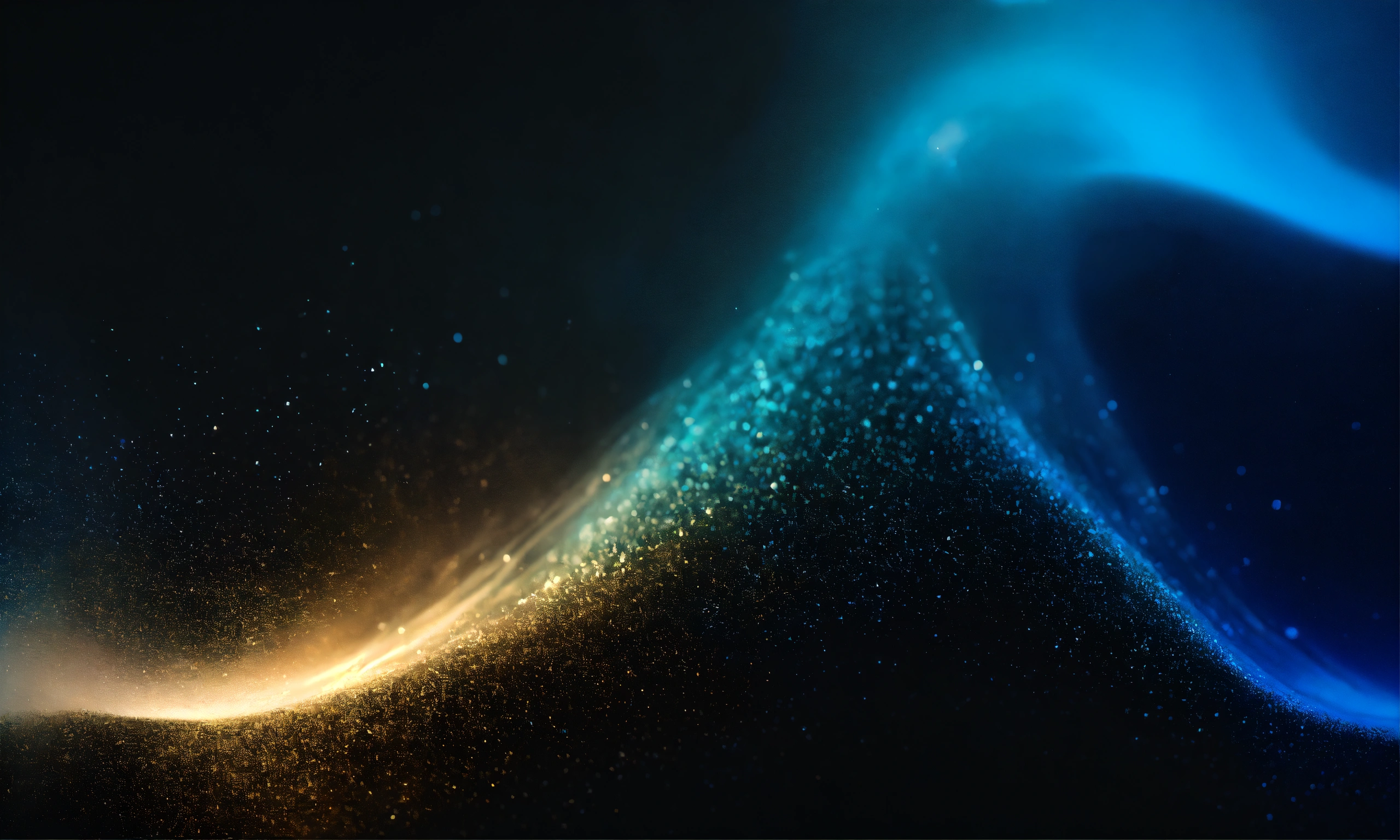 Lexica - Glitter mist. Paint water splash. Magic spell. Blue silver ...